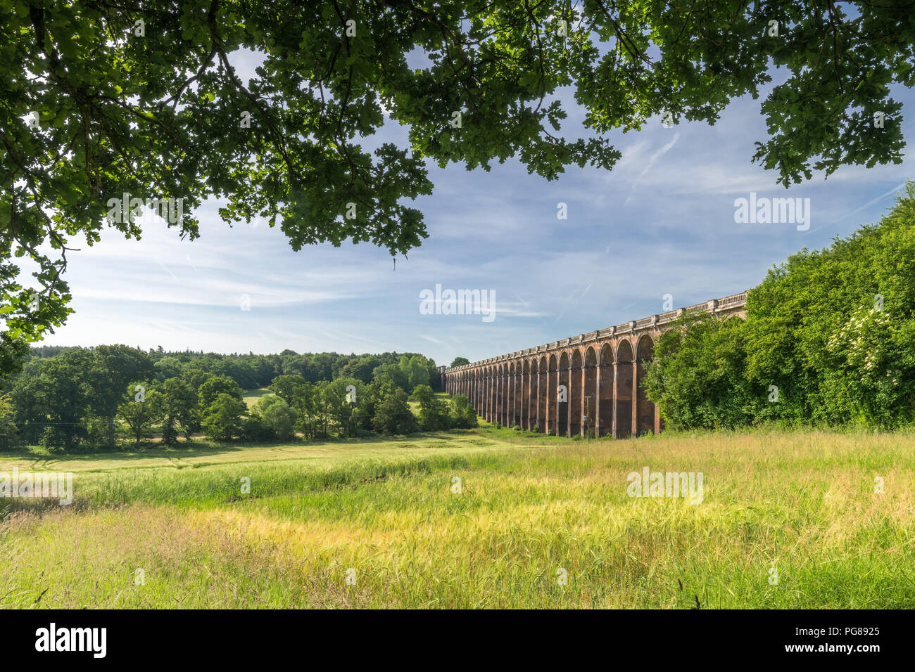 View the Ouse Viaduct Bridge in West Sussex Stock Photo - Alamy