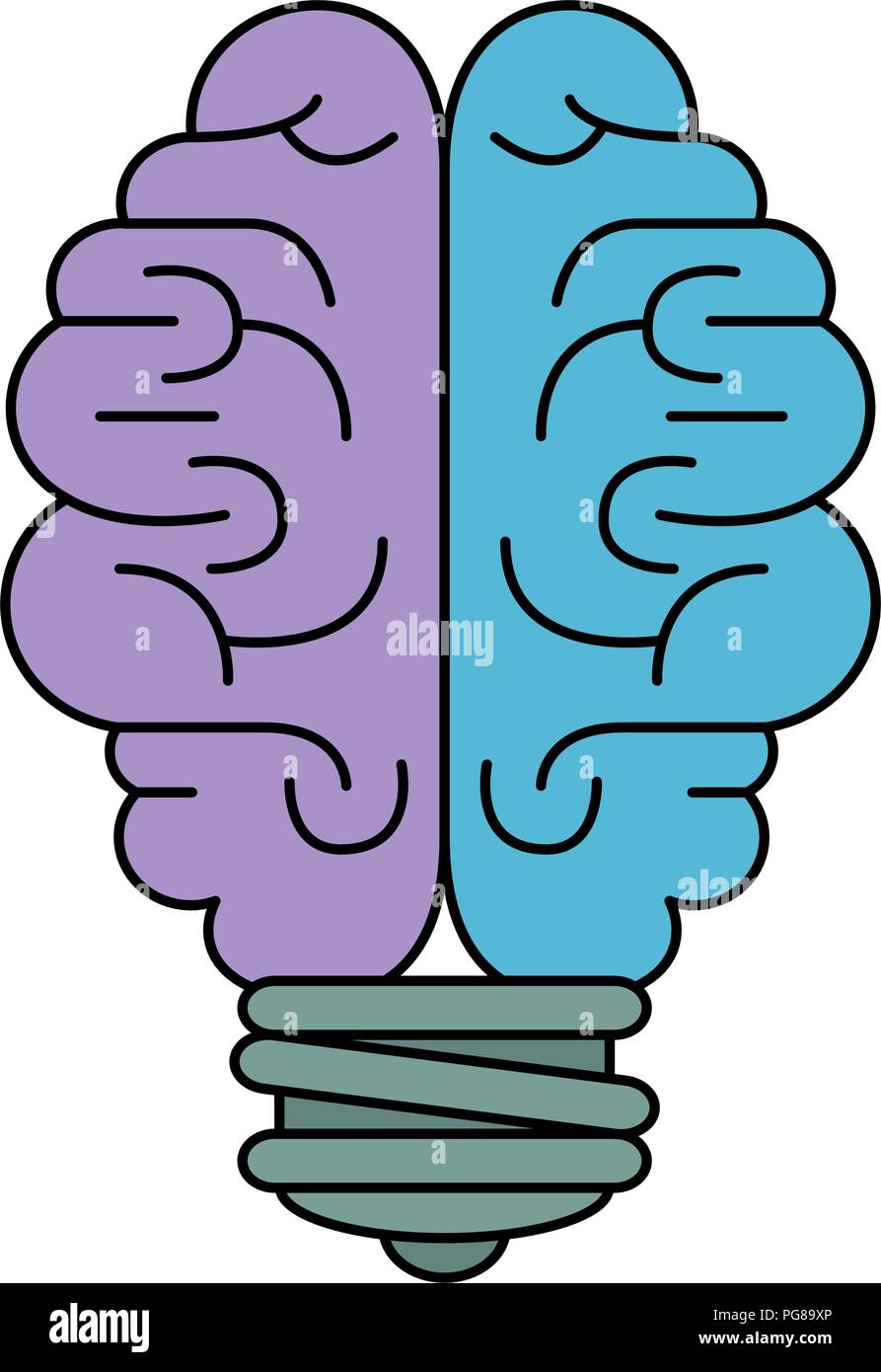 brain storm bulb icon vector illustration design Stock Vector Image ...