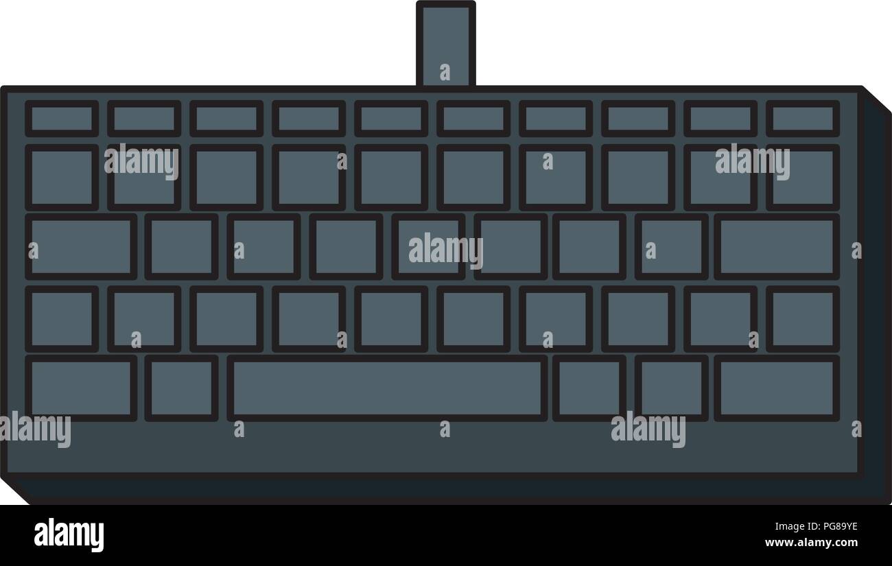 computer keyboard isolated icon vector illustration design Stock Vector Image & Art - Alamy