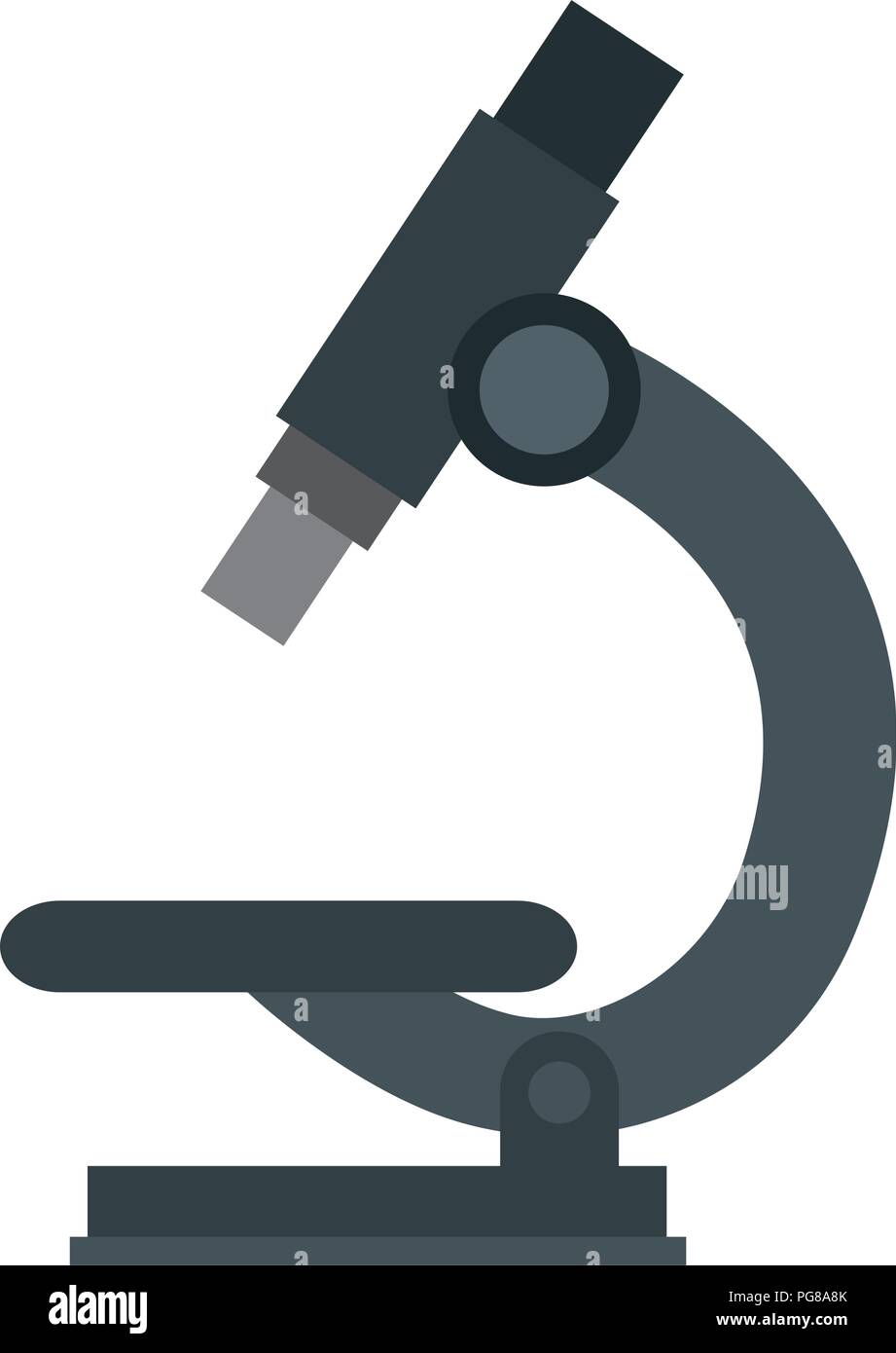 microscope laboratory isolated icon Stock Vector Image & Art - Alamy