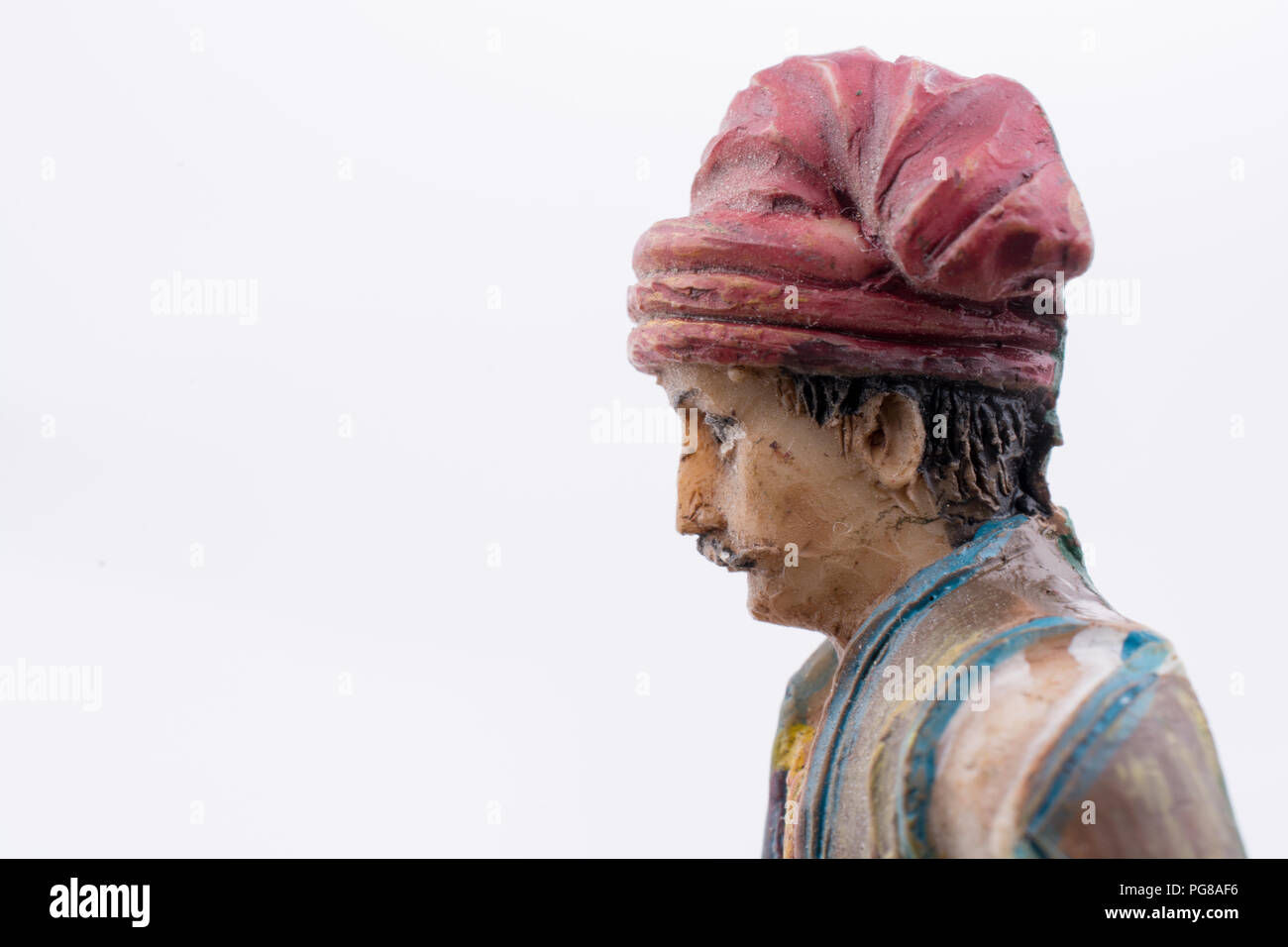 Ottoman man figure in tradational clothes Stock Photo - Alamy