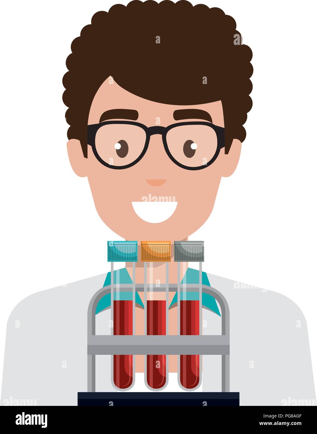 Baker laboratory Stock Vector Images - Alamy