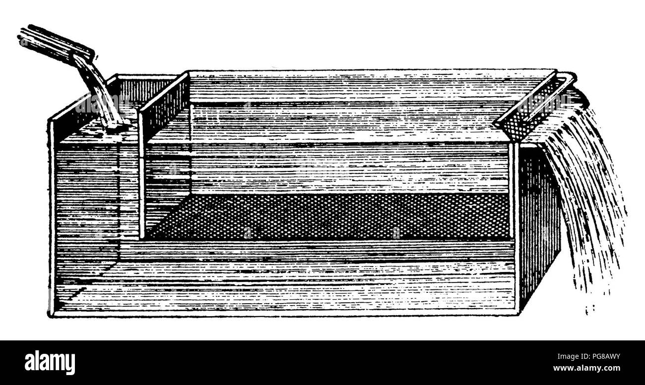 Trough white Black and White Stock Photos & Images - Alamy