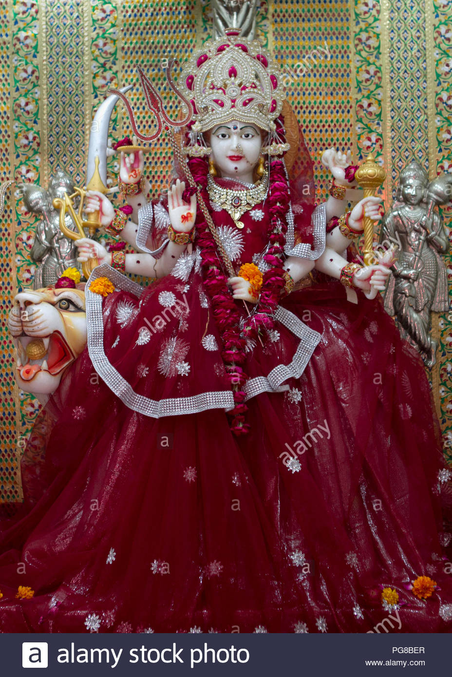 Hindu Goddess Statue High Resolution Stock Photography and Images - Alamy