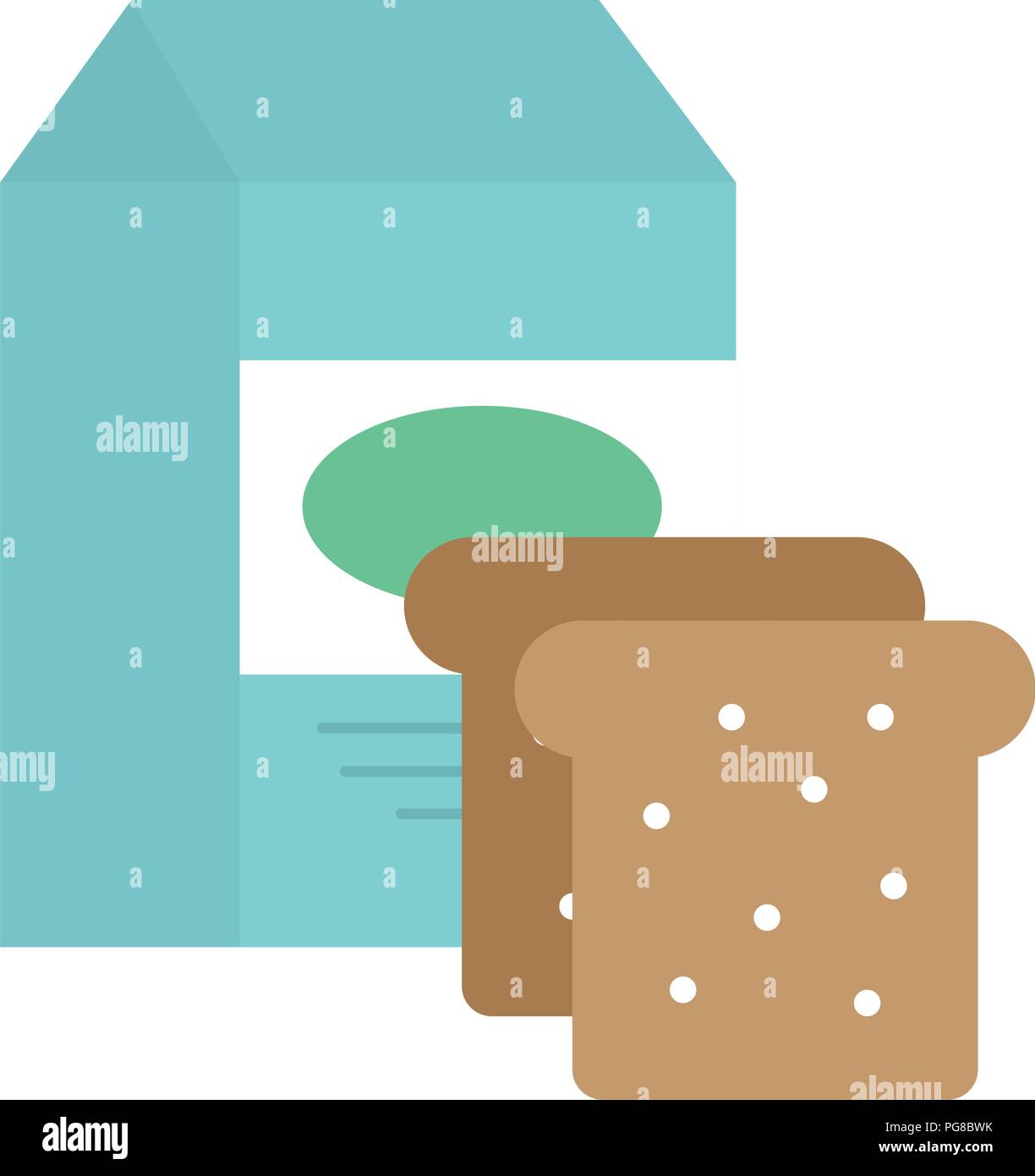 Toast box Stock Vector Images - Alamy