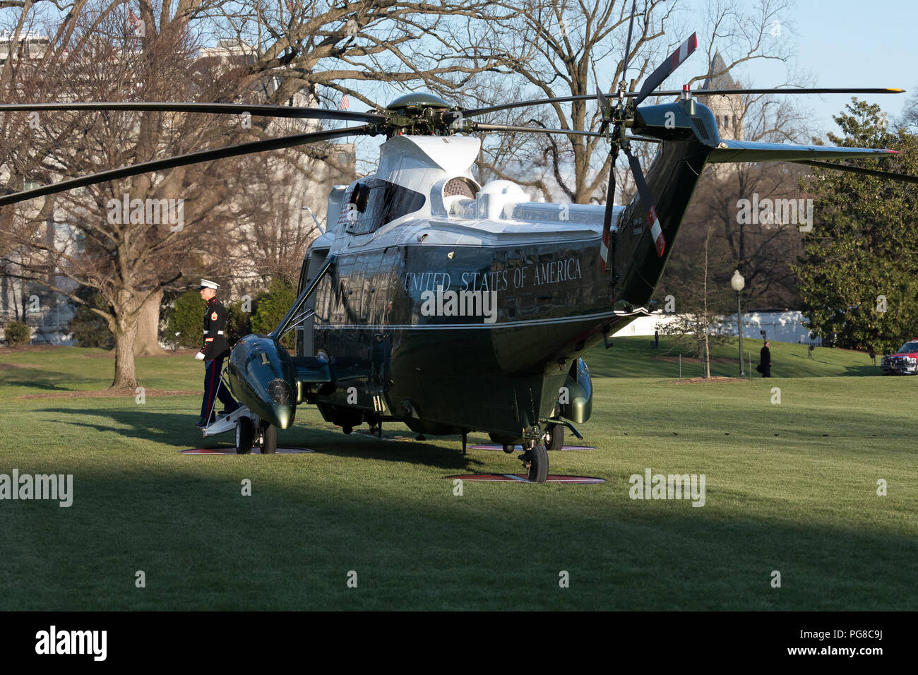 Presidential marine helicopter hi-res stock photography and images - Alamy