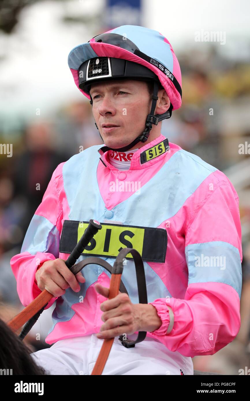 Jamie Spencer Jockey Ebor Festival 2018, York Racecourse York ...