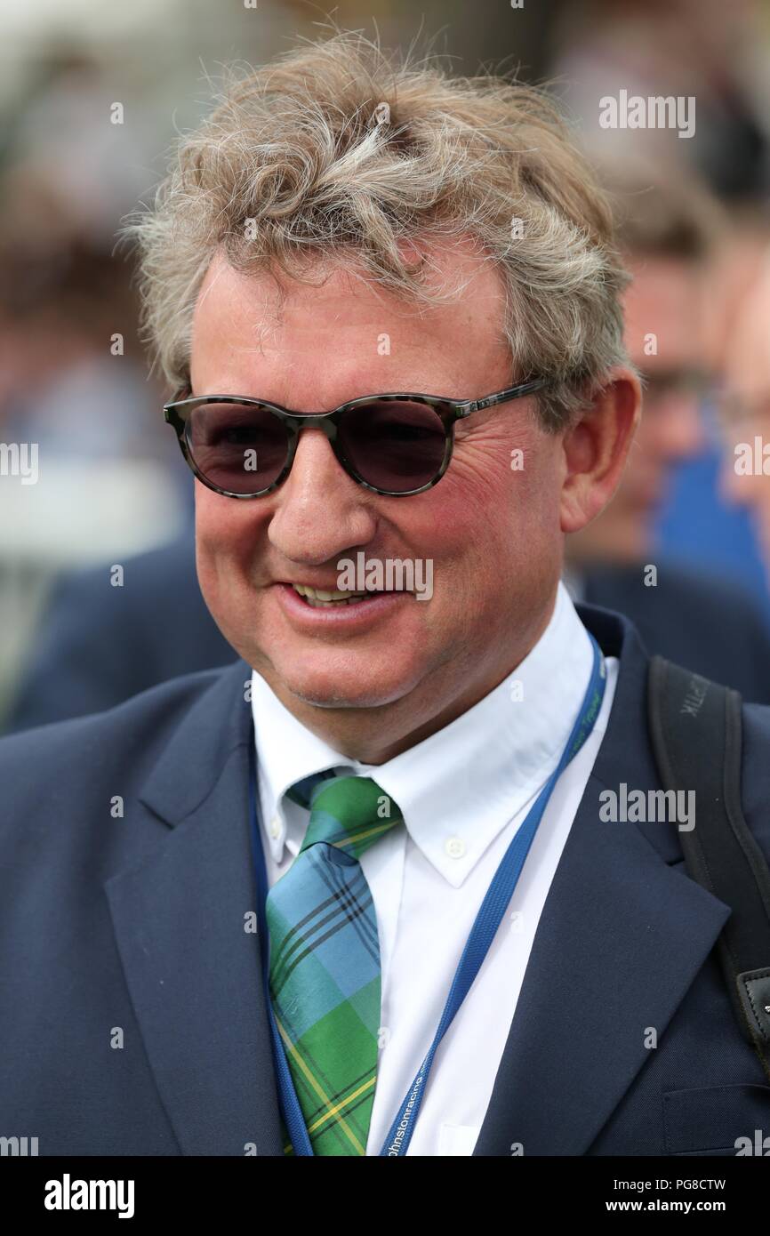 Mark Johnston Race Horse Trainer Ebor Festival 2018, York Racecourse ...