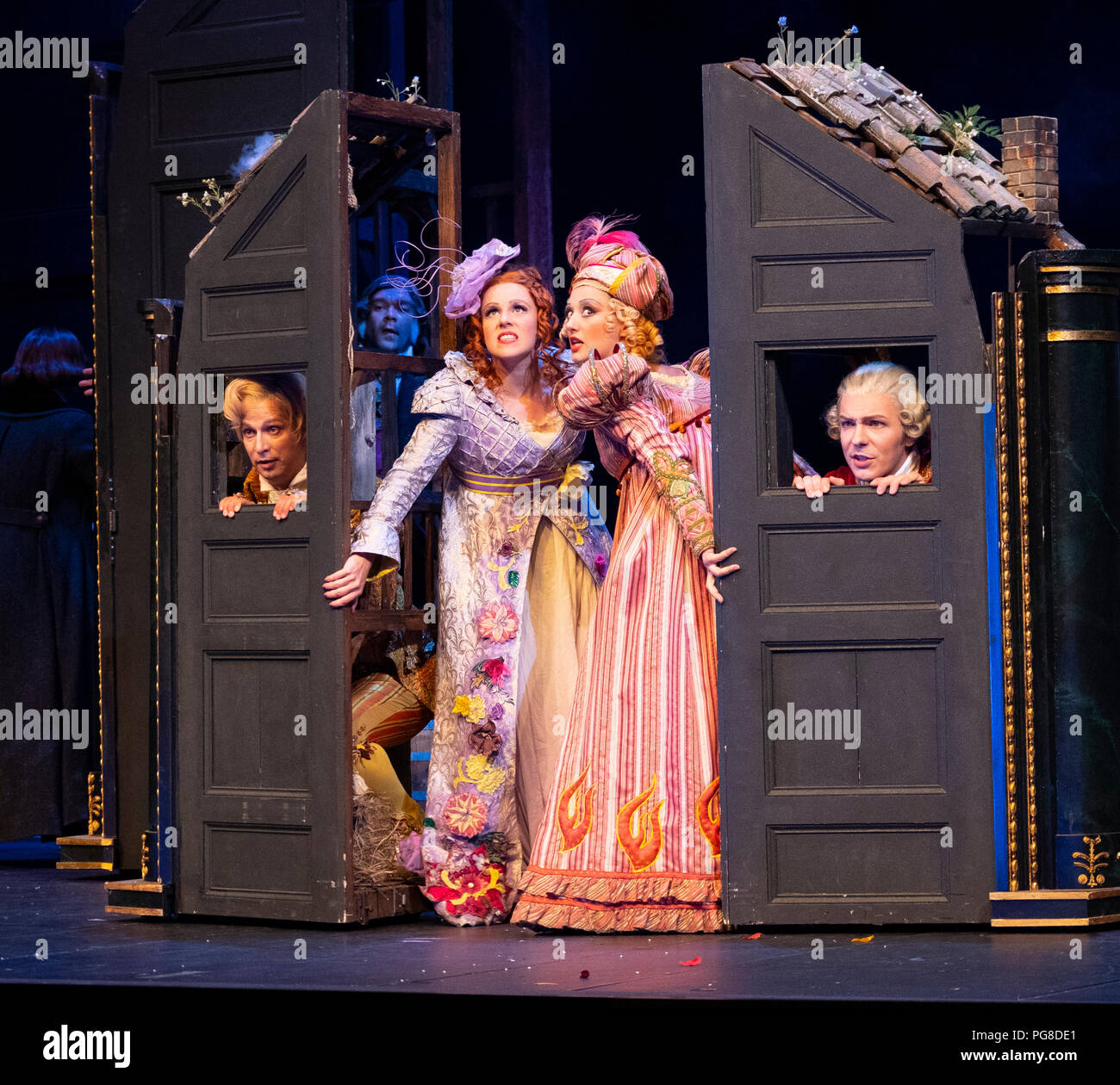 Edinburgh, Scotland, UK. 23 August, 2018. Preview of Rossini's opera La ...
