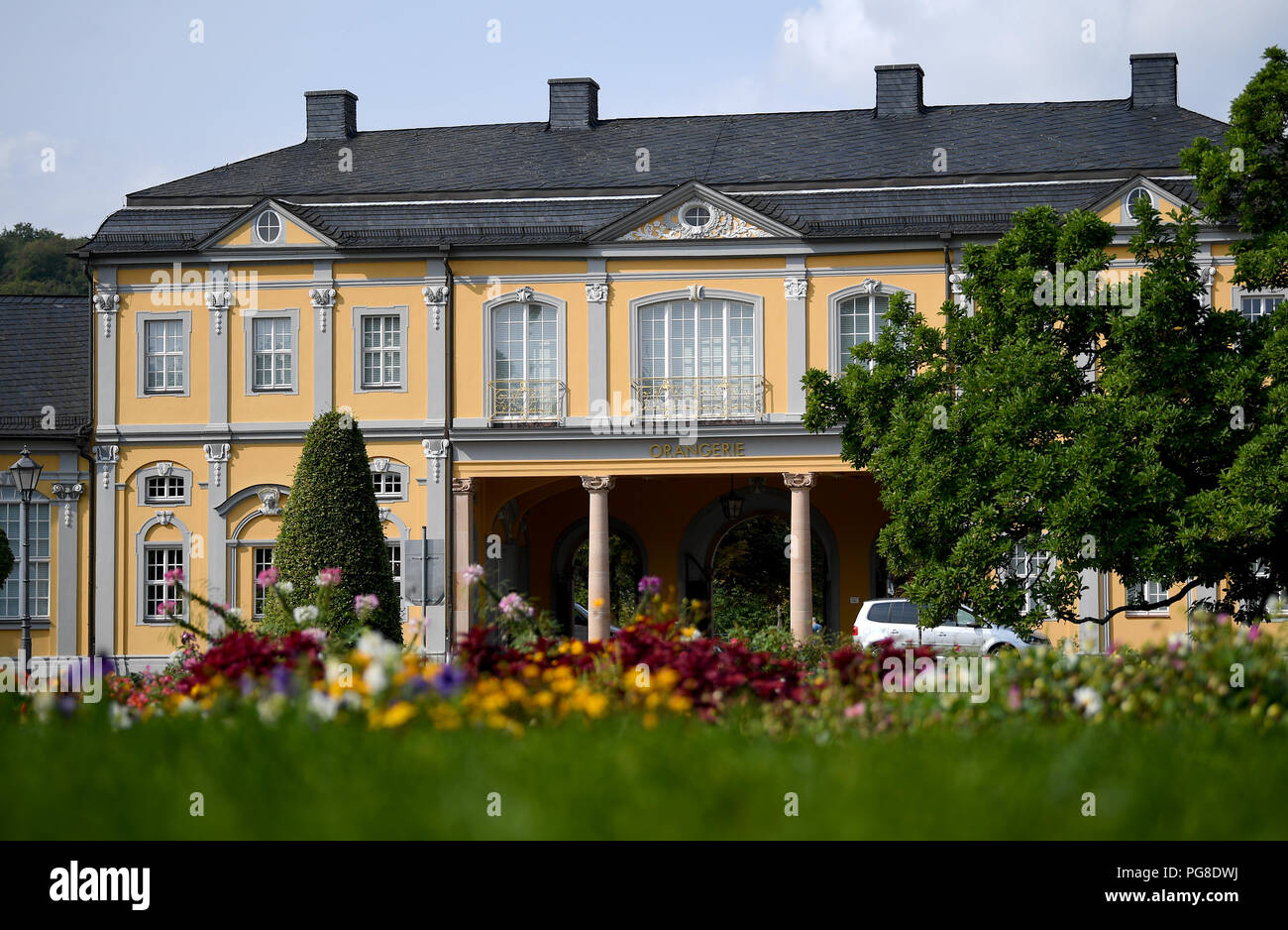 Gera, Germany. 24th Aug, 2018. The Orangery in which the Gera Art ...