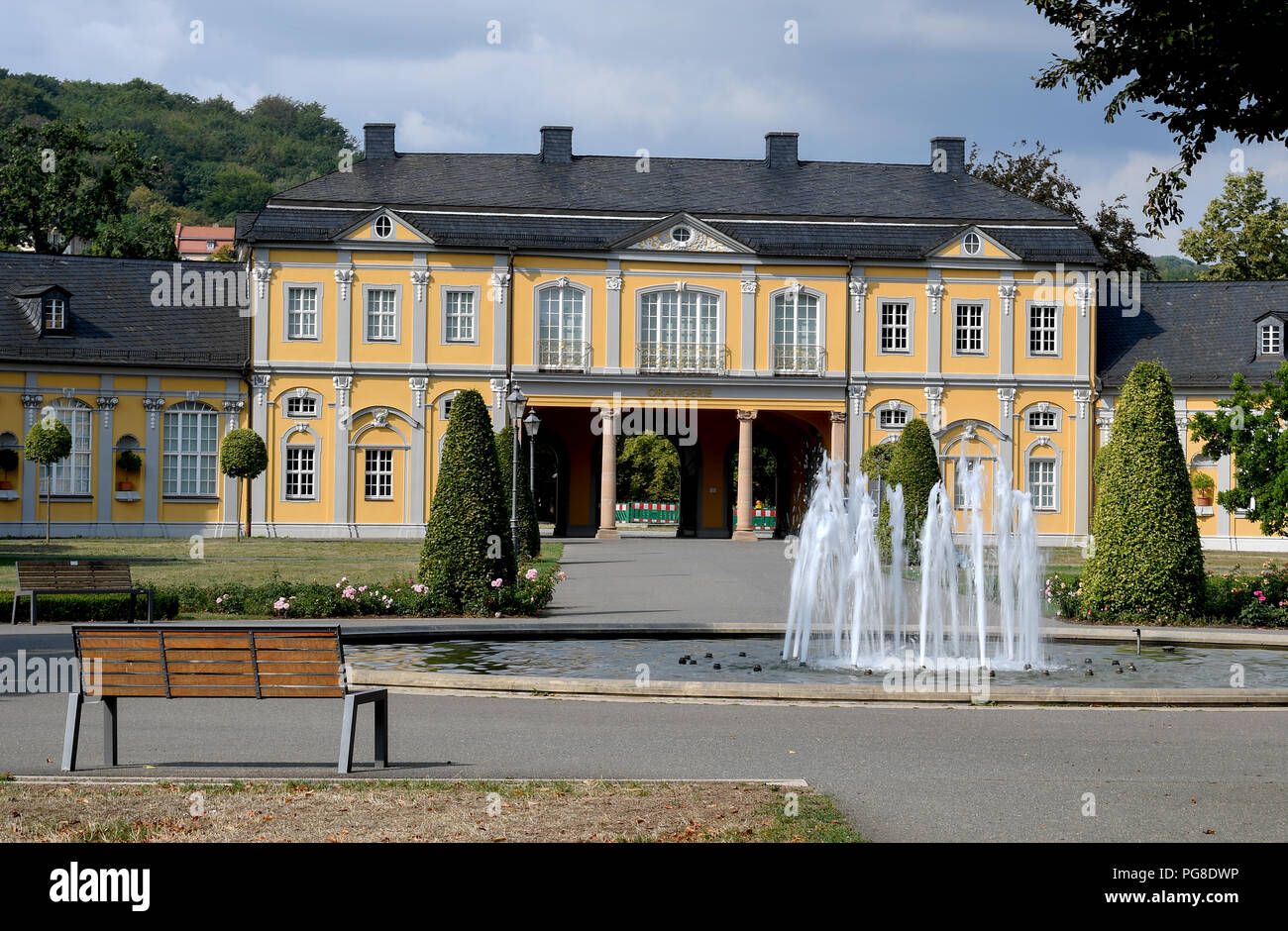 Gera, Germany. 24th Aug, 2018. The Orangery in which the Gera Art ...