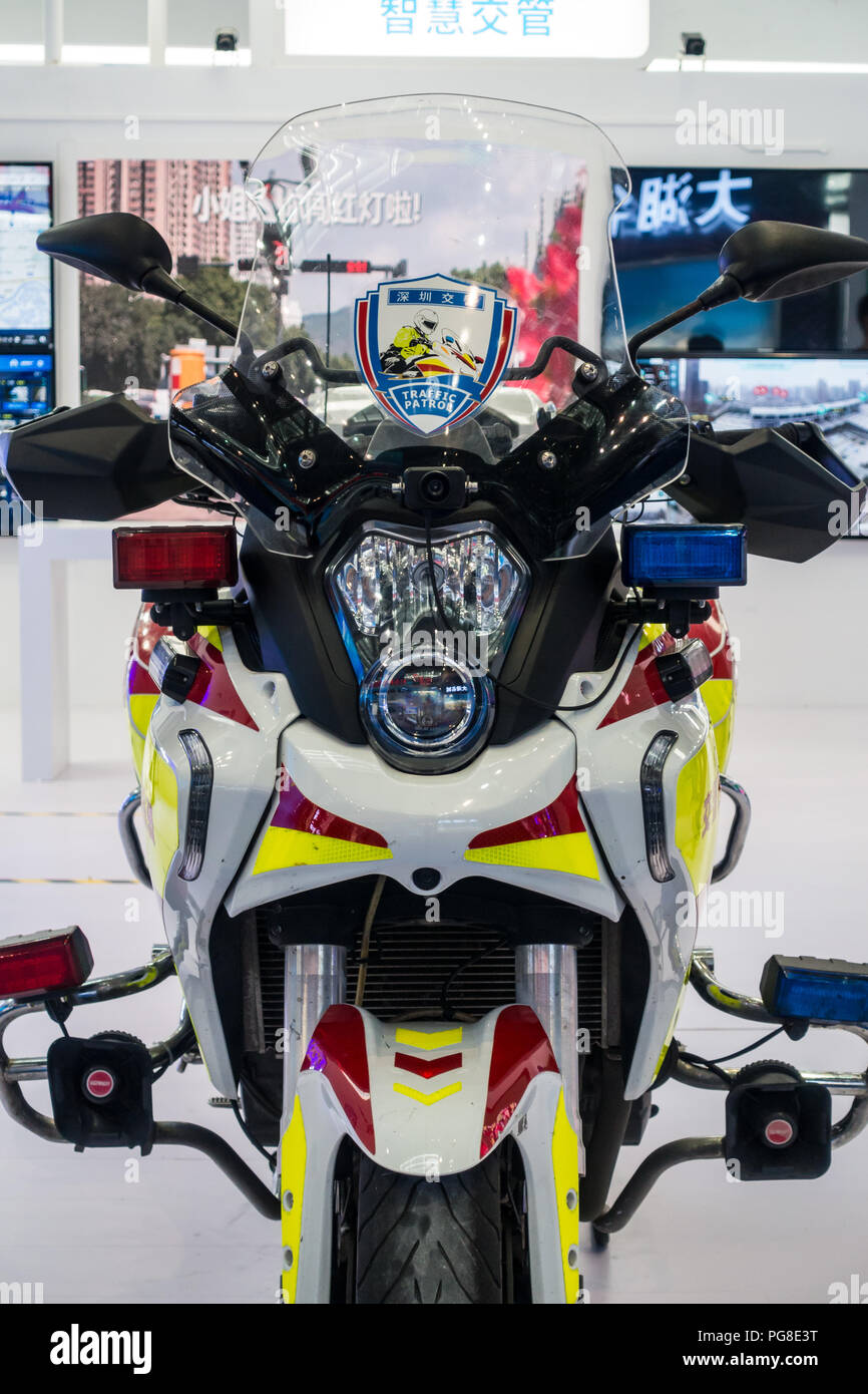 Police motorcycle chinese hi-res stock photography and images - Alamy