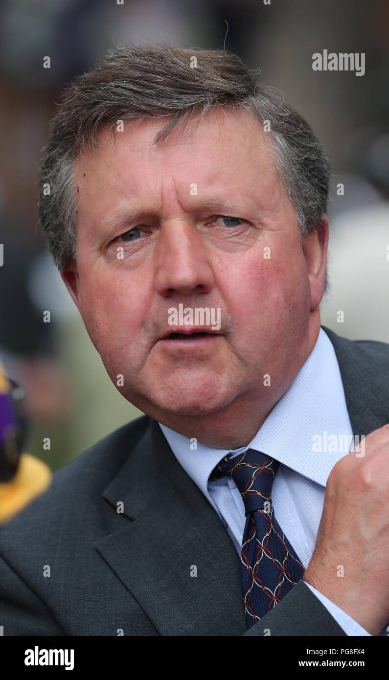 York Racecourse, UK. 23rd August, 2018. Tim Easterby Race Horse Trainer ...
