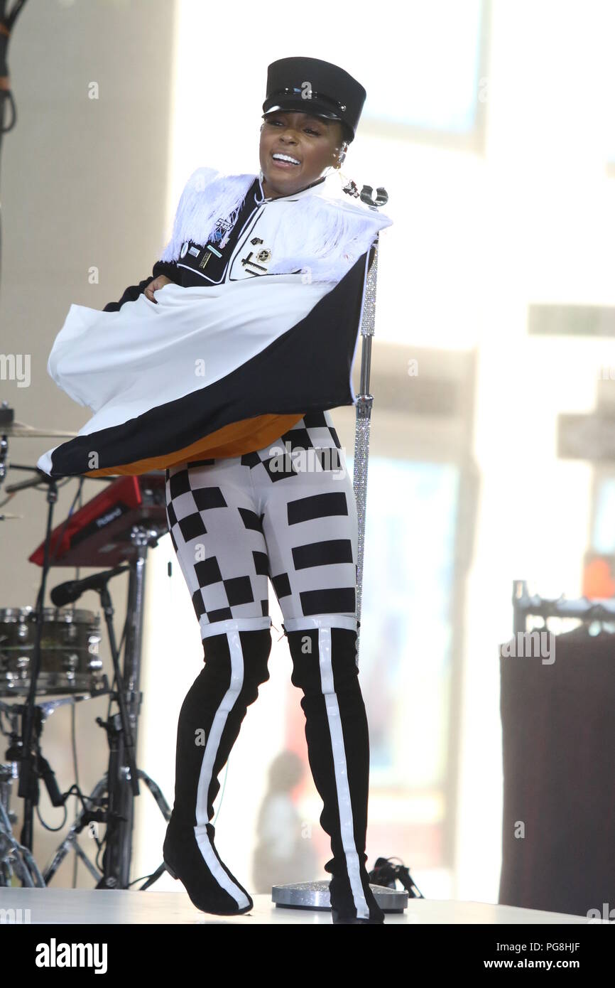 New York City, USA. 01st Jan, 2018. Janelle Monae In concert at Today ...