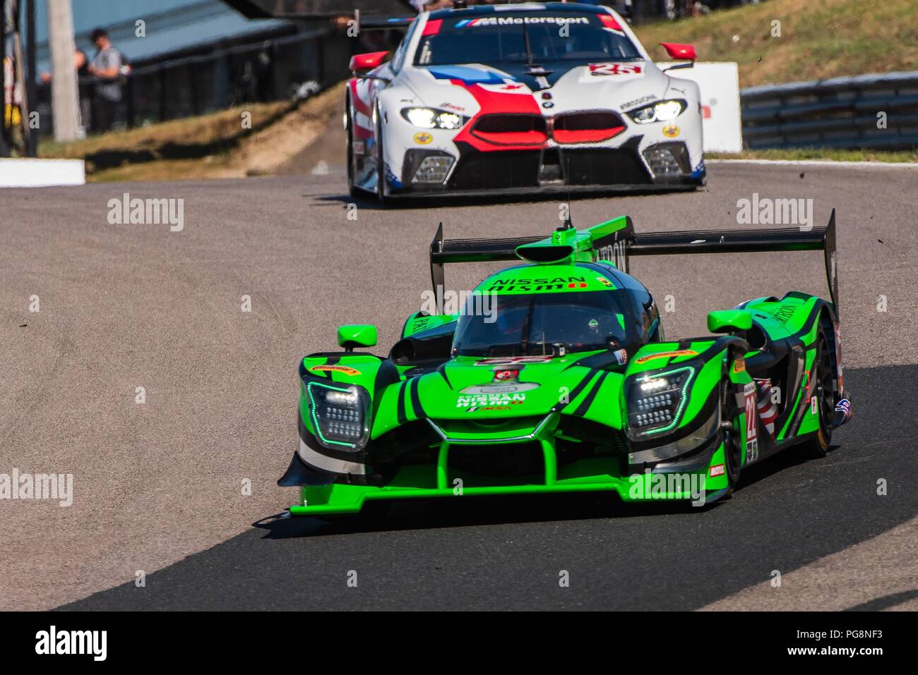Bowmanville, CAN., 08 Jul 2018. 8th July, 2018. The number 22 Nissan ...