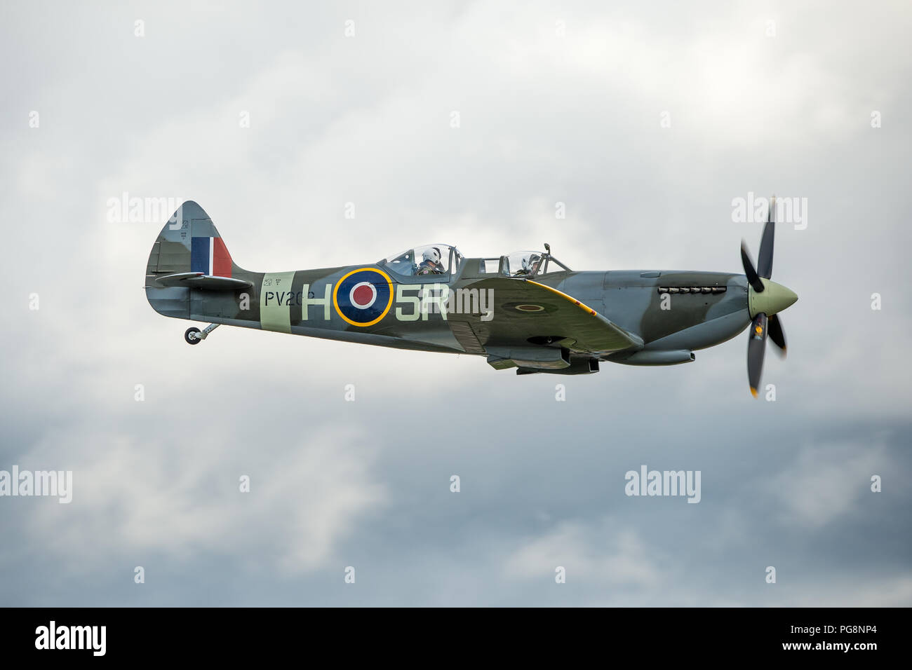 Cumbernauld, Scotland, UK. 24th Aug 2018. Special Spitfire flights at ...