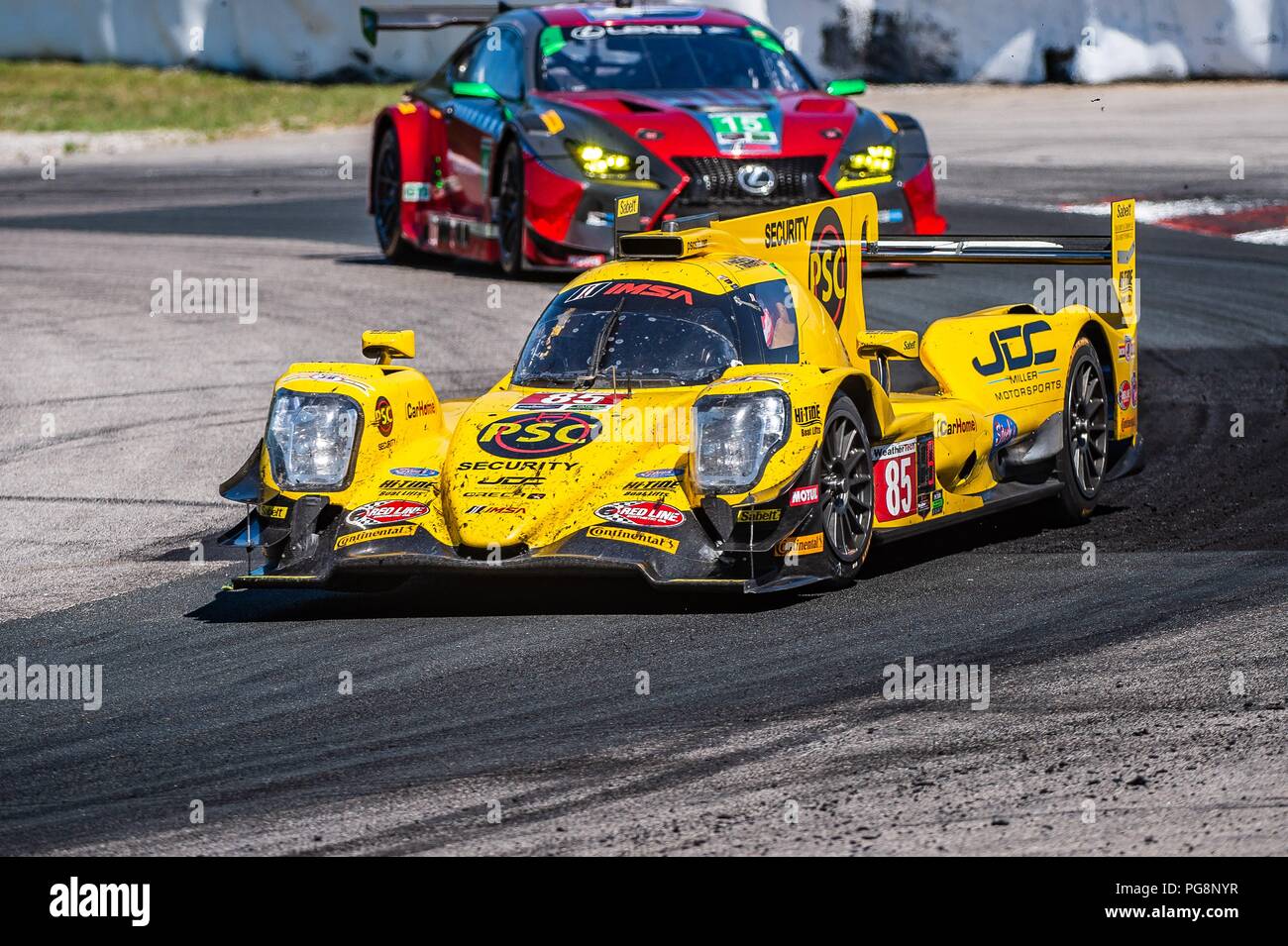 Bowmanville, CAN., 08 Jul 2018. 8th July, 2018. The number 85 ORECA ...