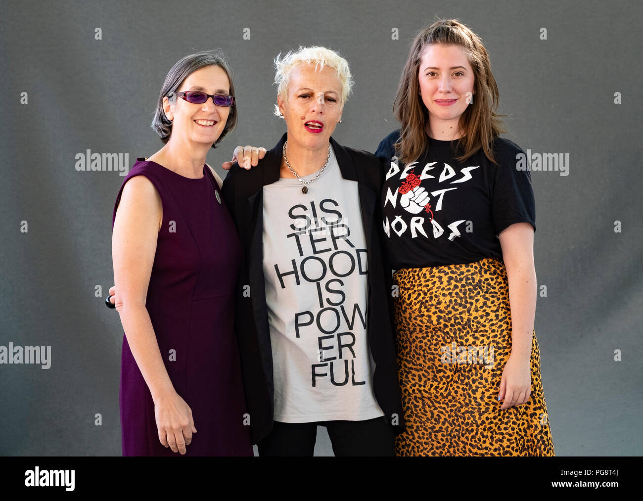 Edinburgh, Scotland, UK. 25 August, 2018. Pictured; L to R Helen ...