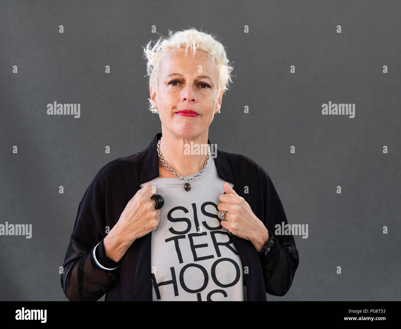 Edinburgh, Scotland, UK. 25 August, 2018. Pictured; Adele Patrick of ...