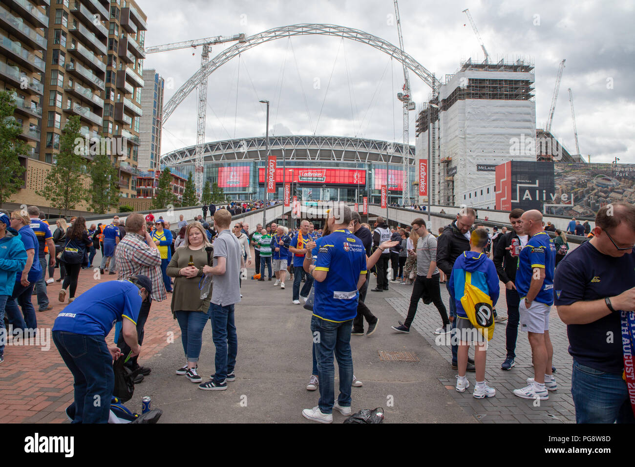 Wembley Stadium, London, UK. Saturday 25 August 2018 – The 117th ...