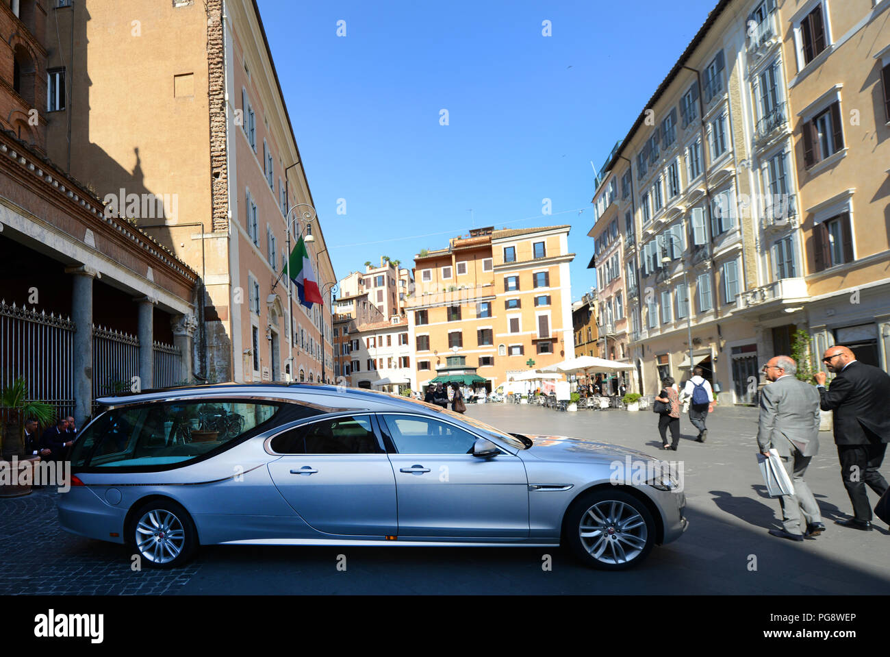 A coffin car in Rome Stock Photo - Alamy