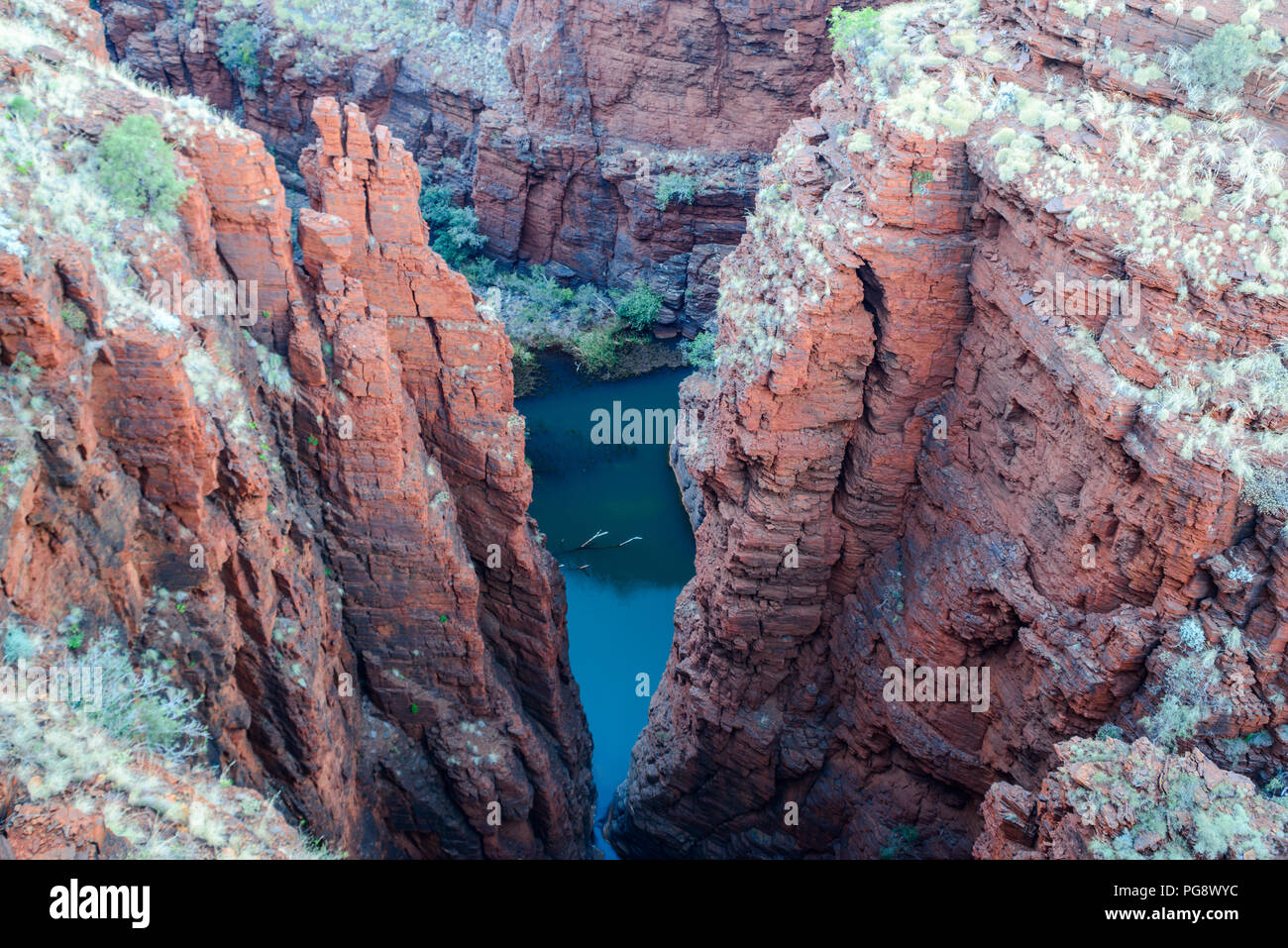 Hancock gorge, karijini national park hi-res stock photography and ...