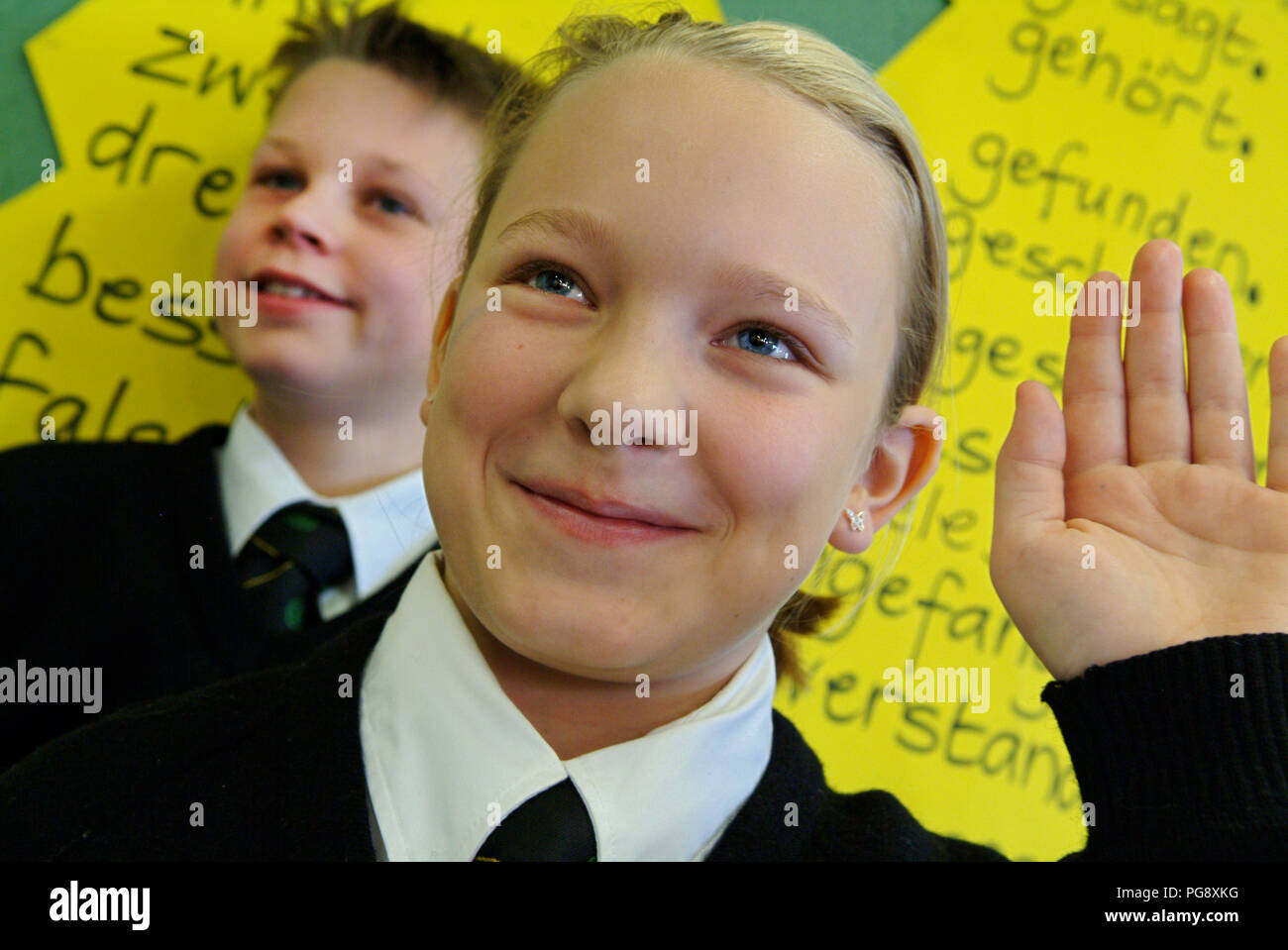 German girls students hi-res stock photography and images - Alamy
