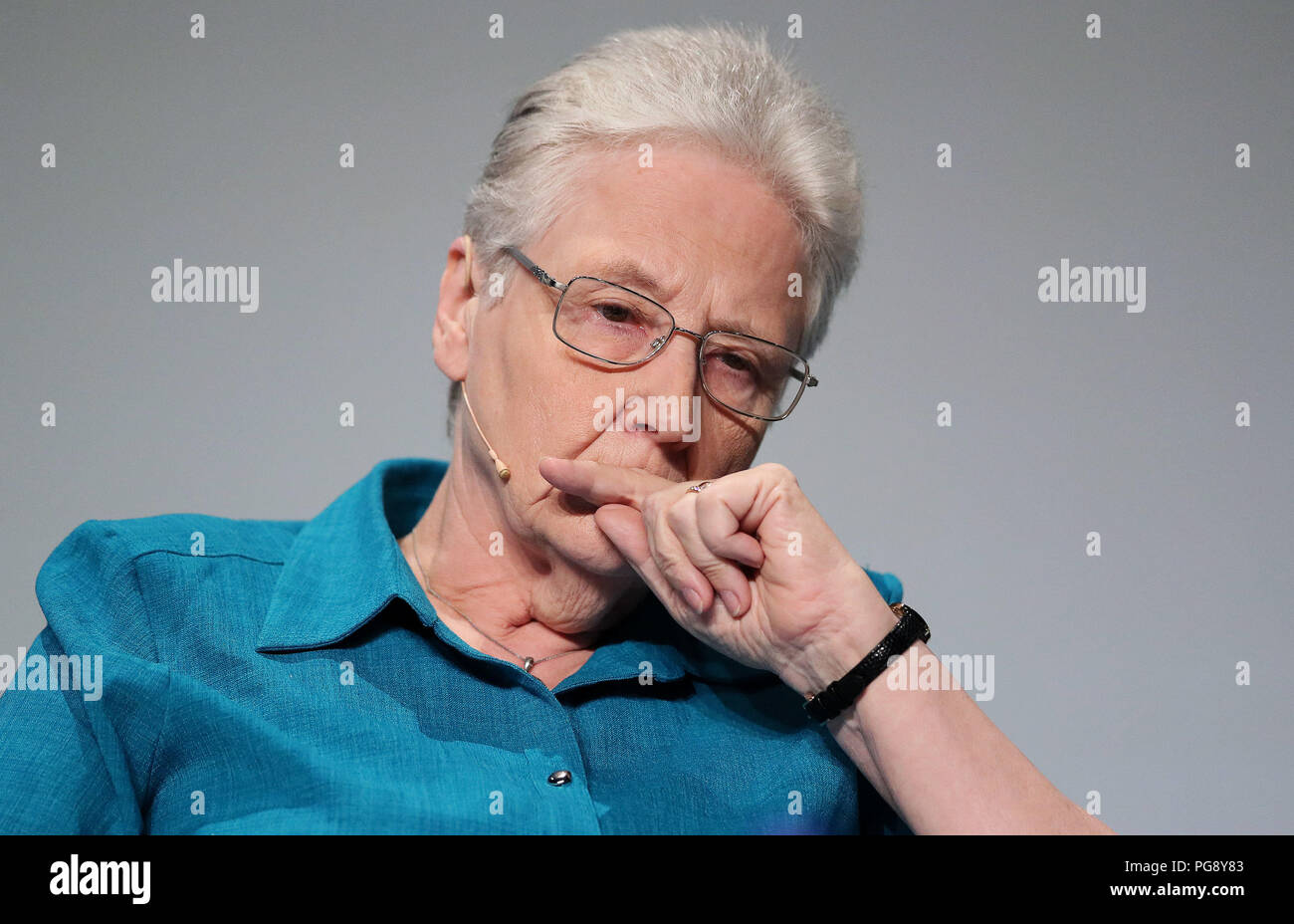 Victims advocate Marie Collins at a panel event on safeguarding ...