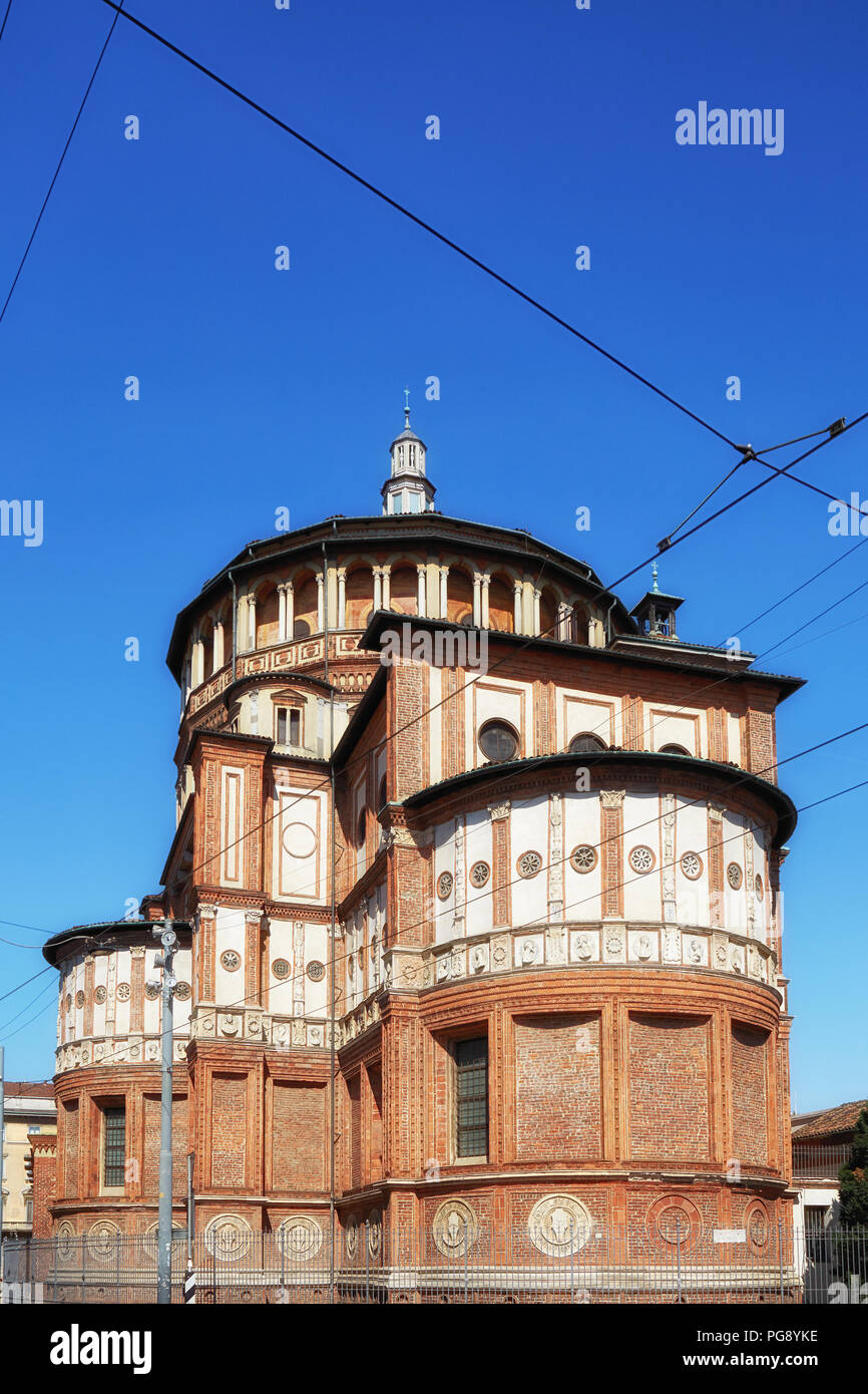 Church Santa Maria delle Grazie with The Last Supper by Leonardo da ...