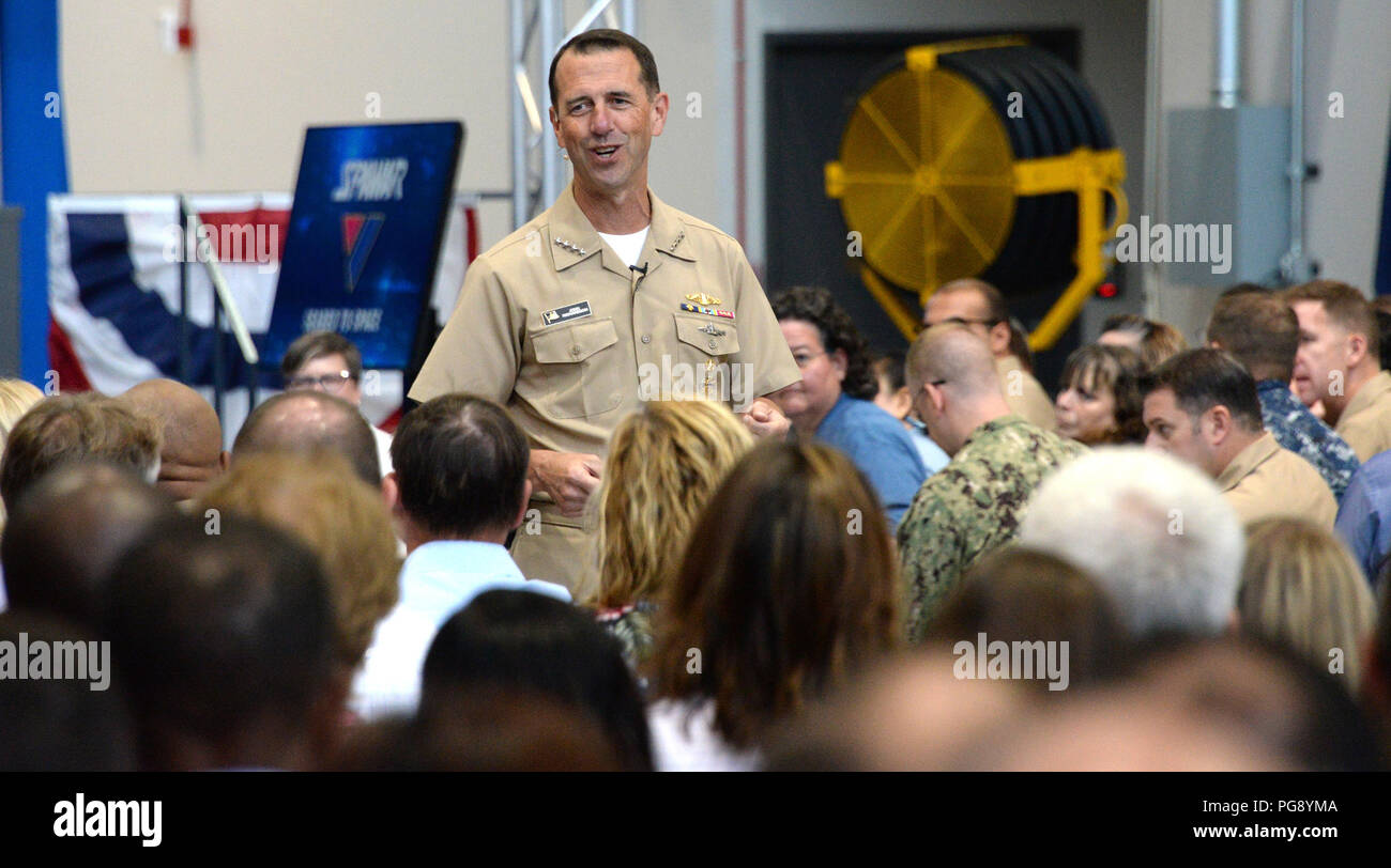 180822-N-UN340-004 SAN DIEGO (Aug. 22, 2018) Chief of Naval Operations ...