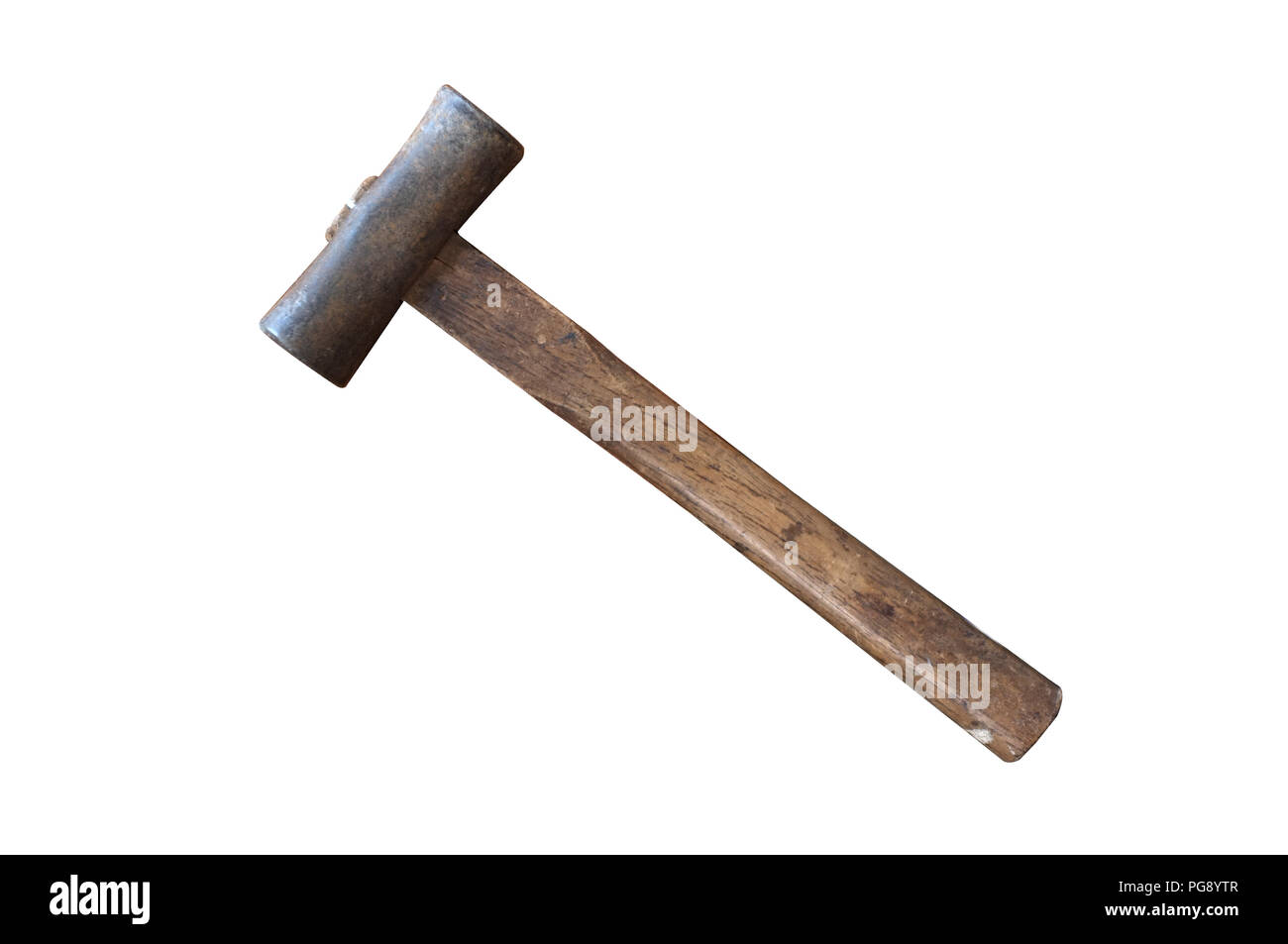Small vintage carpenter hammers isolated on white background Stock ...
