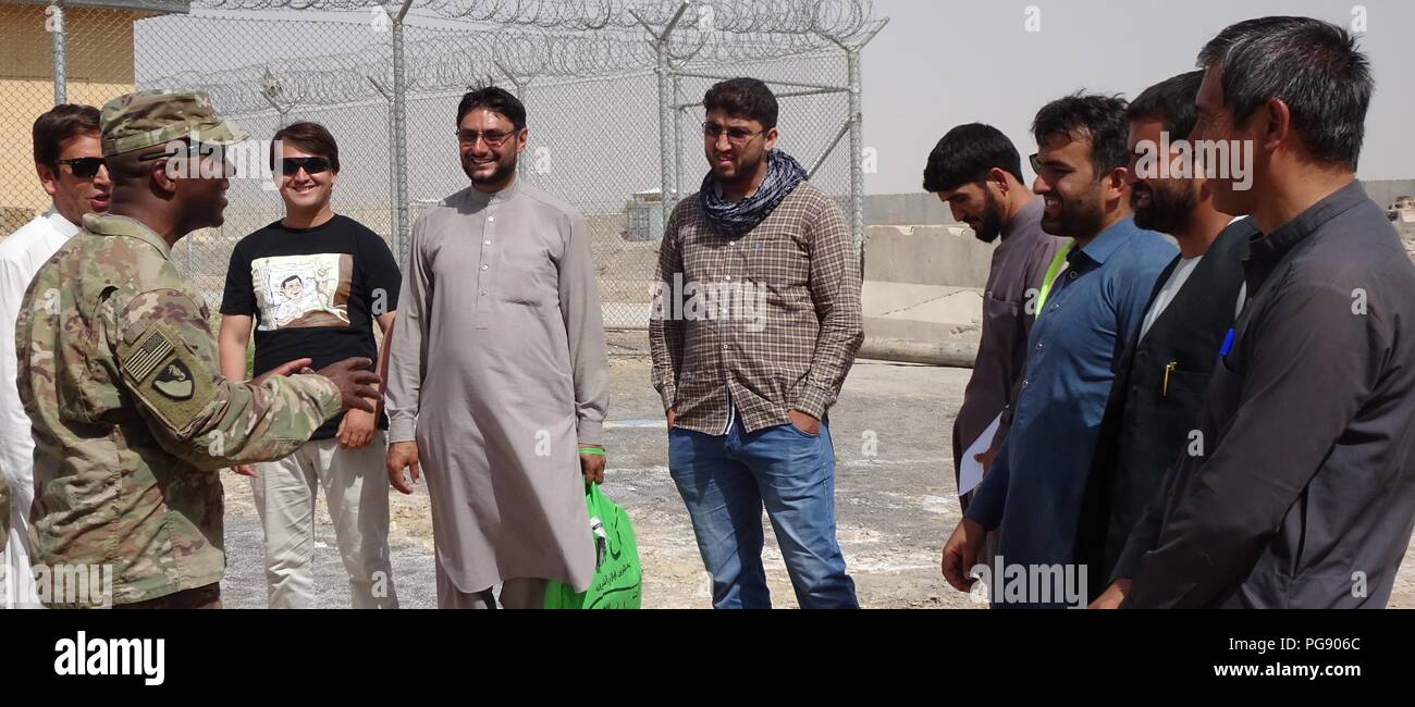 Some of the members of the Afghan Technical Support Team meeting up ...