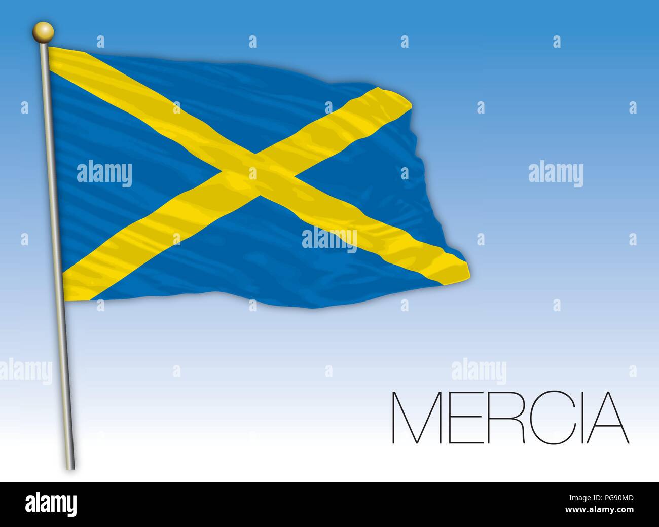 Kingdom of mercia hi-res stock photography and images - Alamy