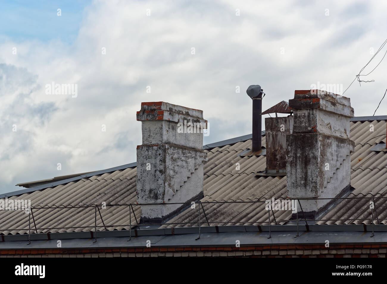 Old chimneys hi-res stock photography and images - Alamy