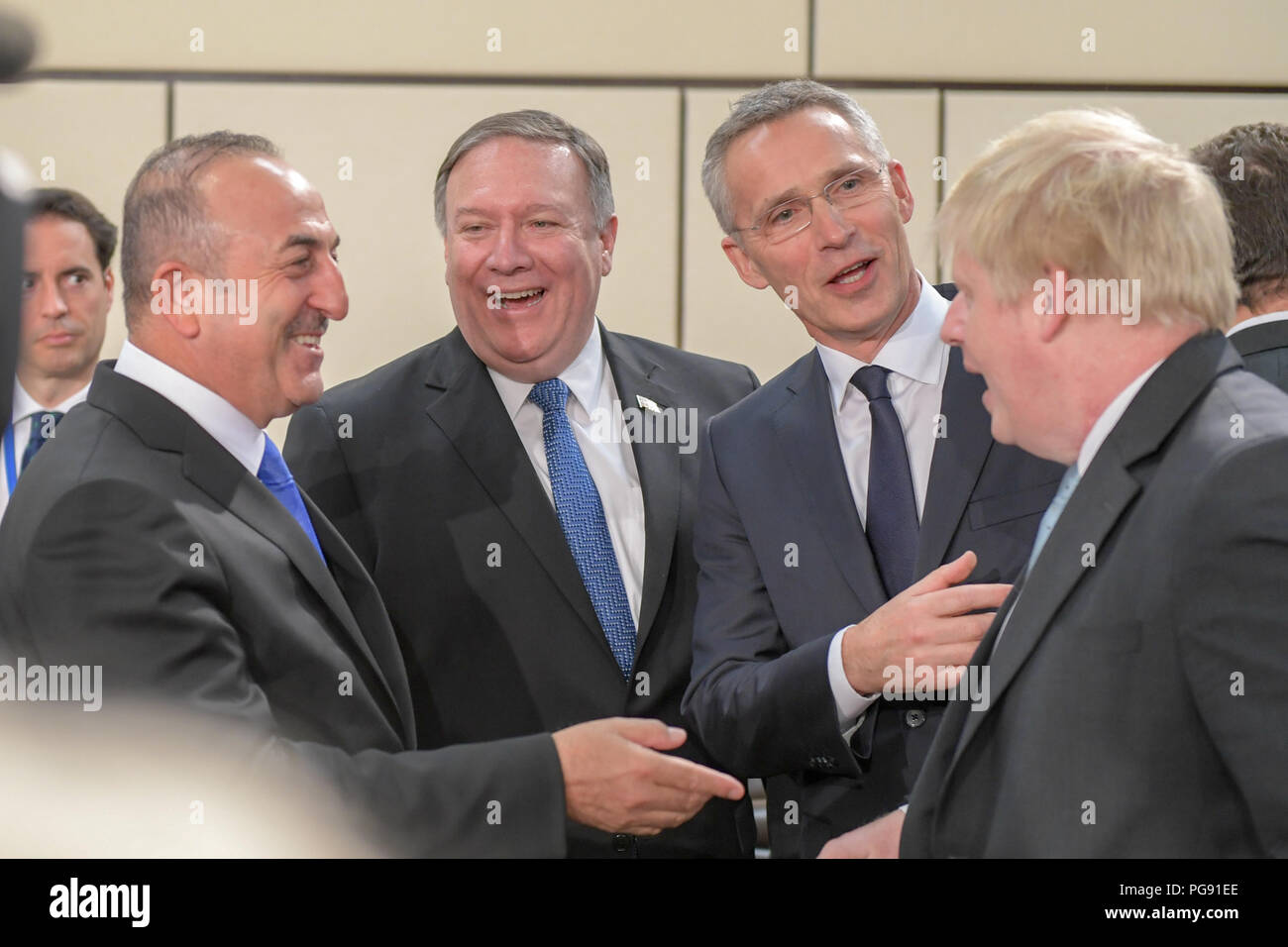 From left to right foreign ministers hi-res stock photography and ...