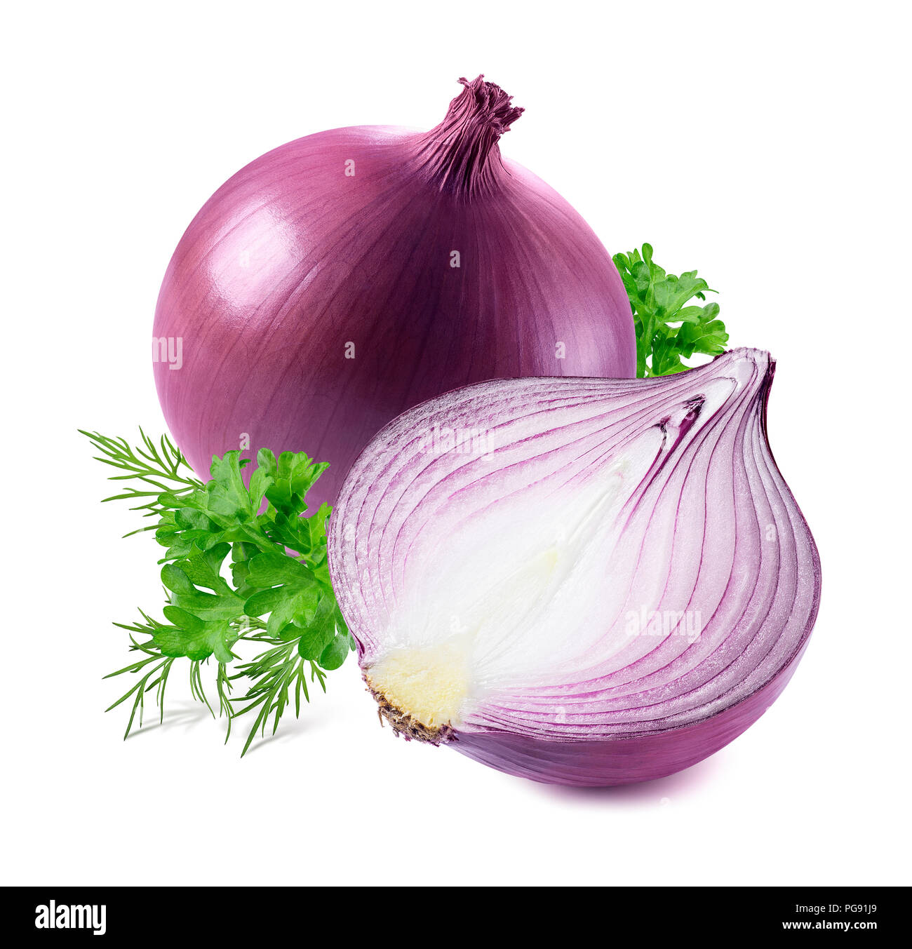 Purple onion slice hi-res stock photography and images - Alamy
