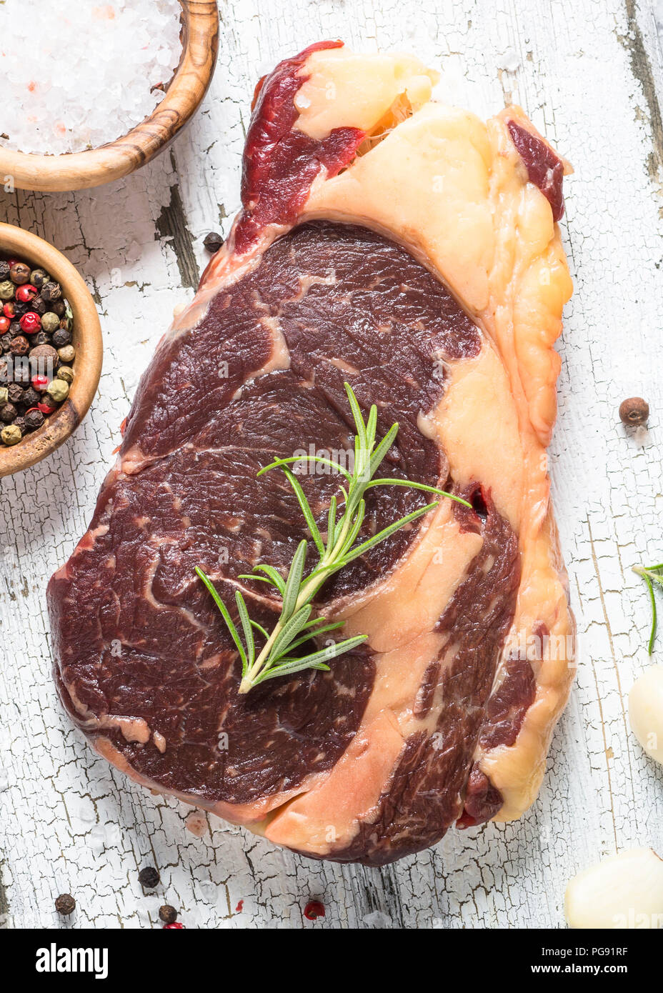 Spices top view hi-res stock photography and images - Alamy