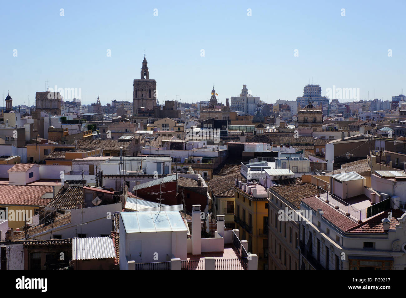 historic city of spain. view from above Stock Photo - Alamy