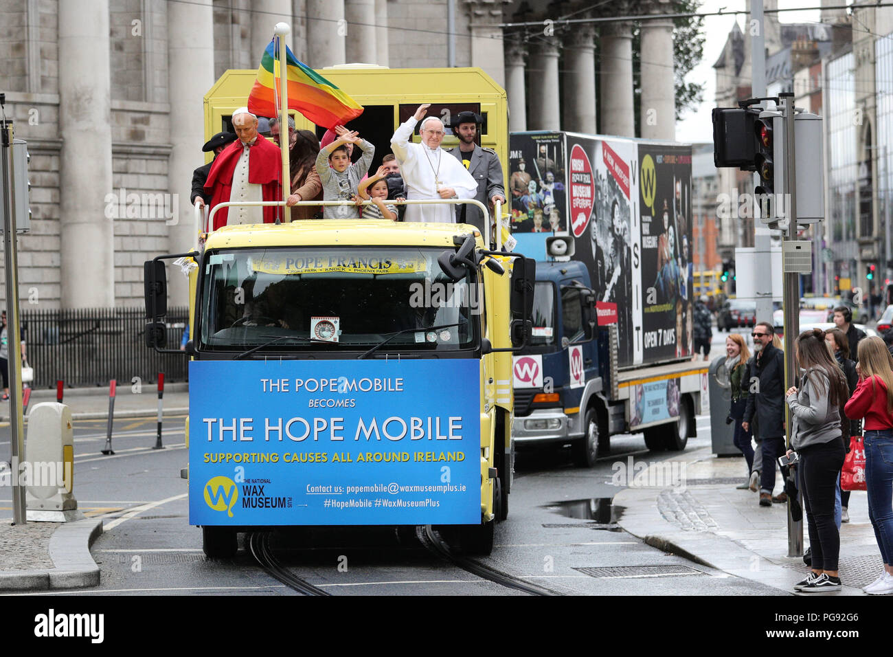 Dublin ahead pope francis visit hi-res stock photography and images - Alamy