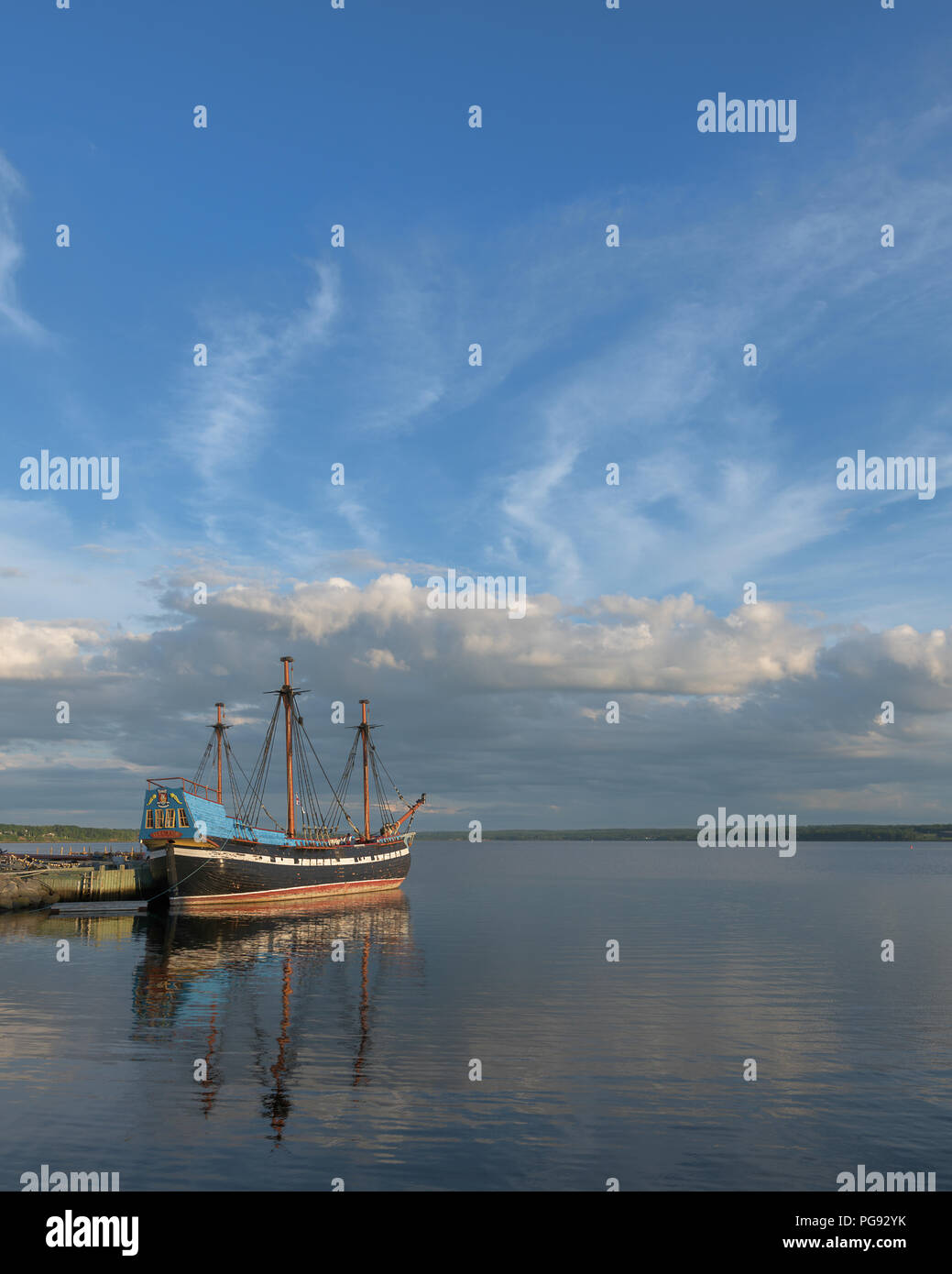 Ship Hector at the Hector Heritage Quay on Caladh Avenue in Pictou ...