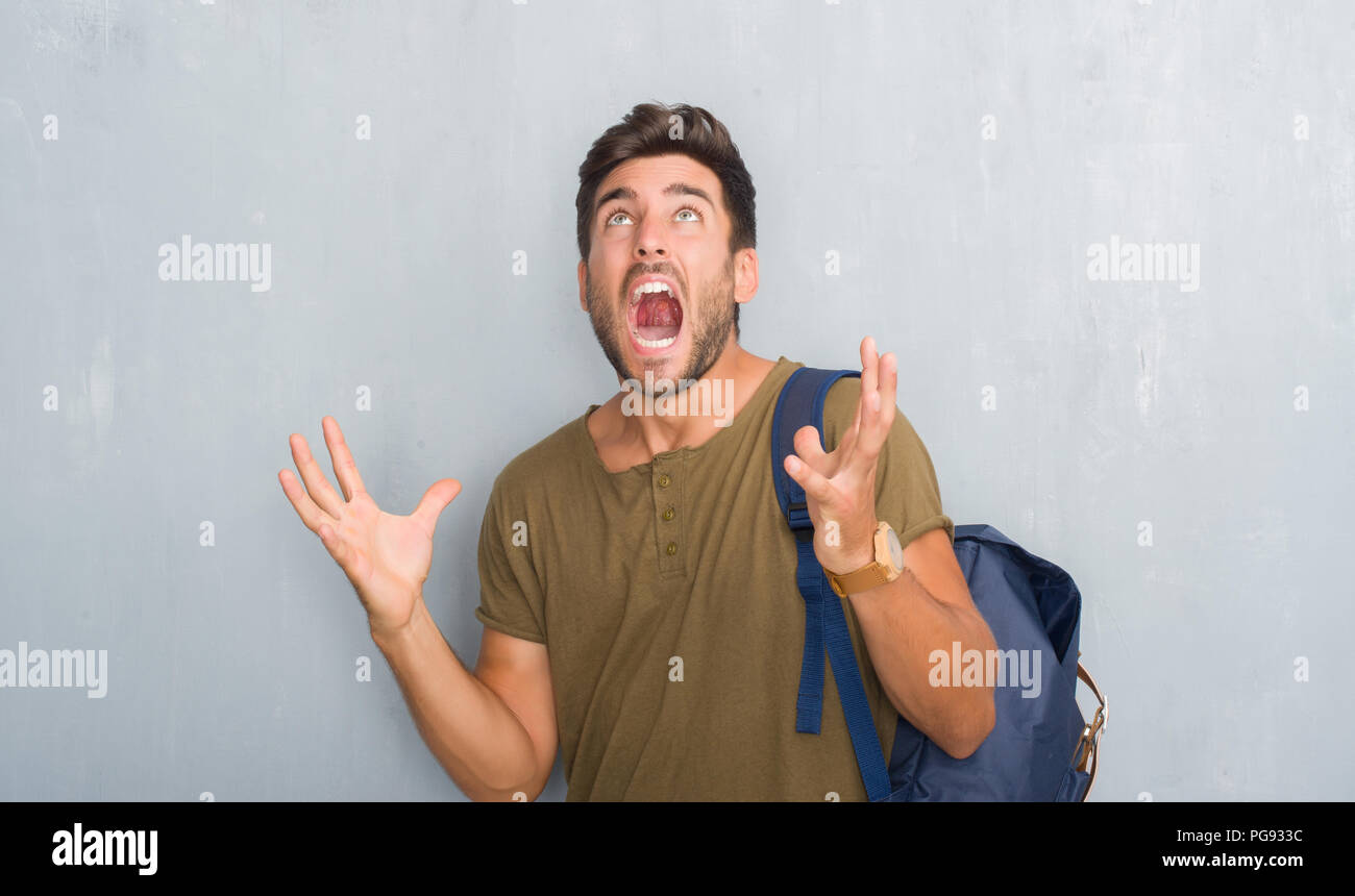 Stressed student hands over eyes hi-res stock photography and images ...