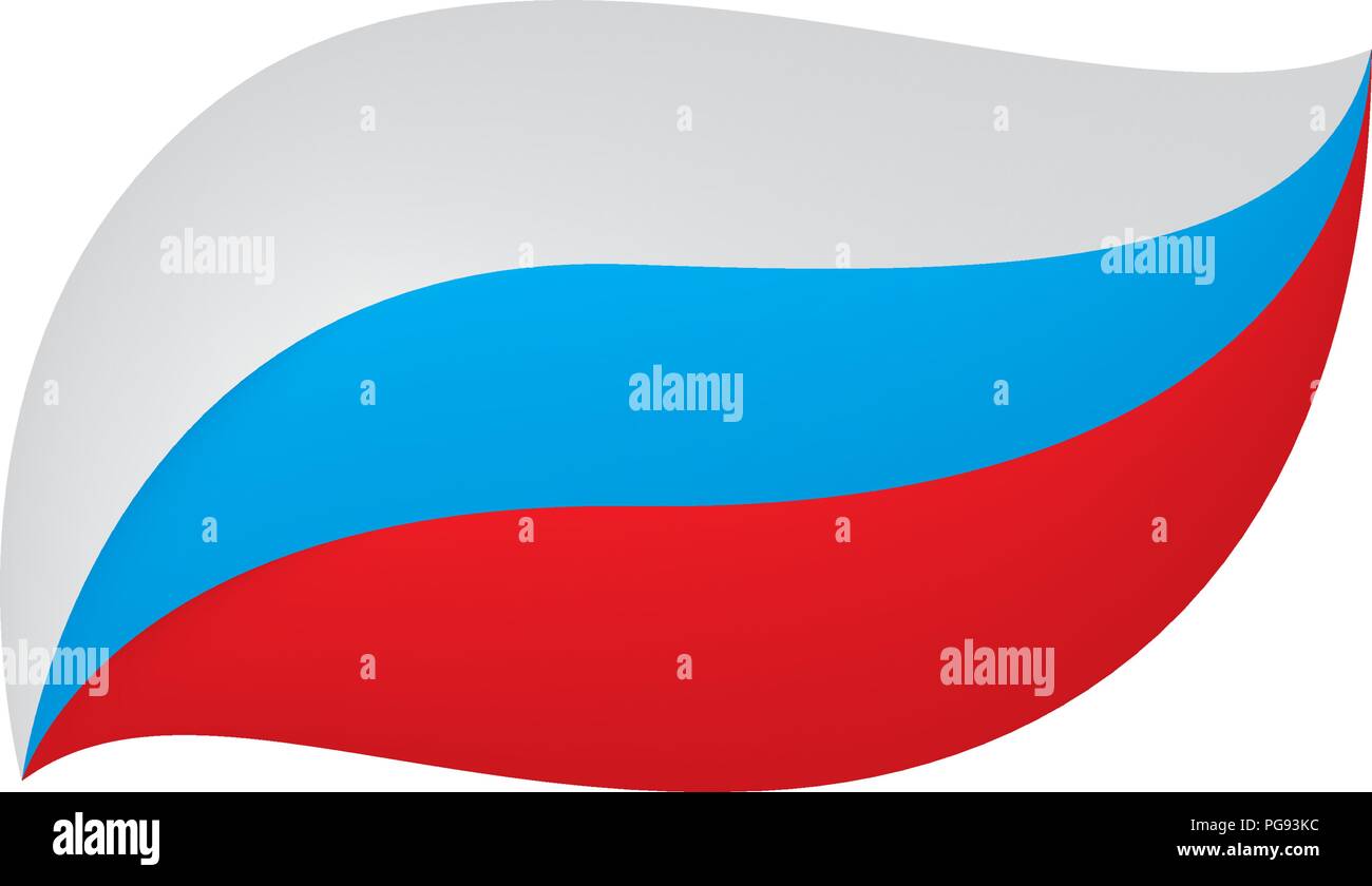 Russia flag, vector illustration Stock Vector Image & Art - Alamy