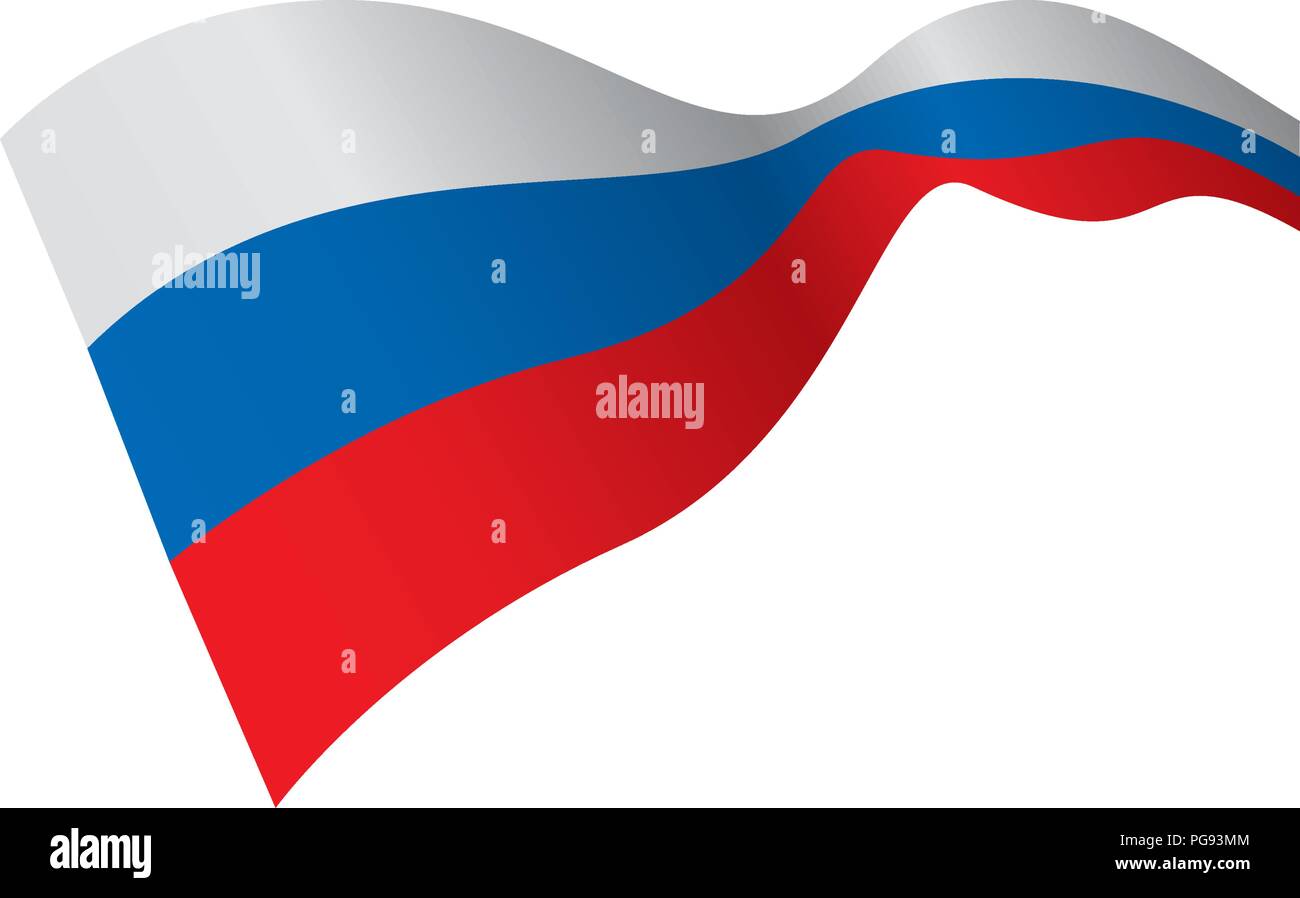 Russia flag, vector illustration Stock Vector Image & Art - Alamy