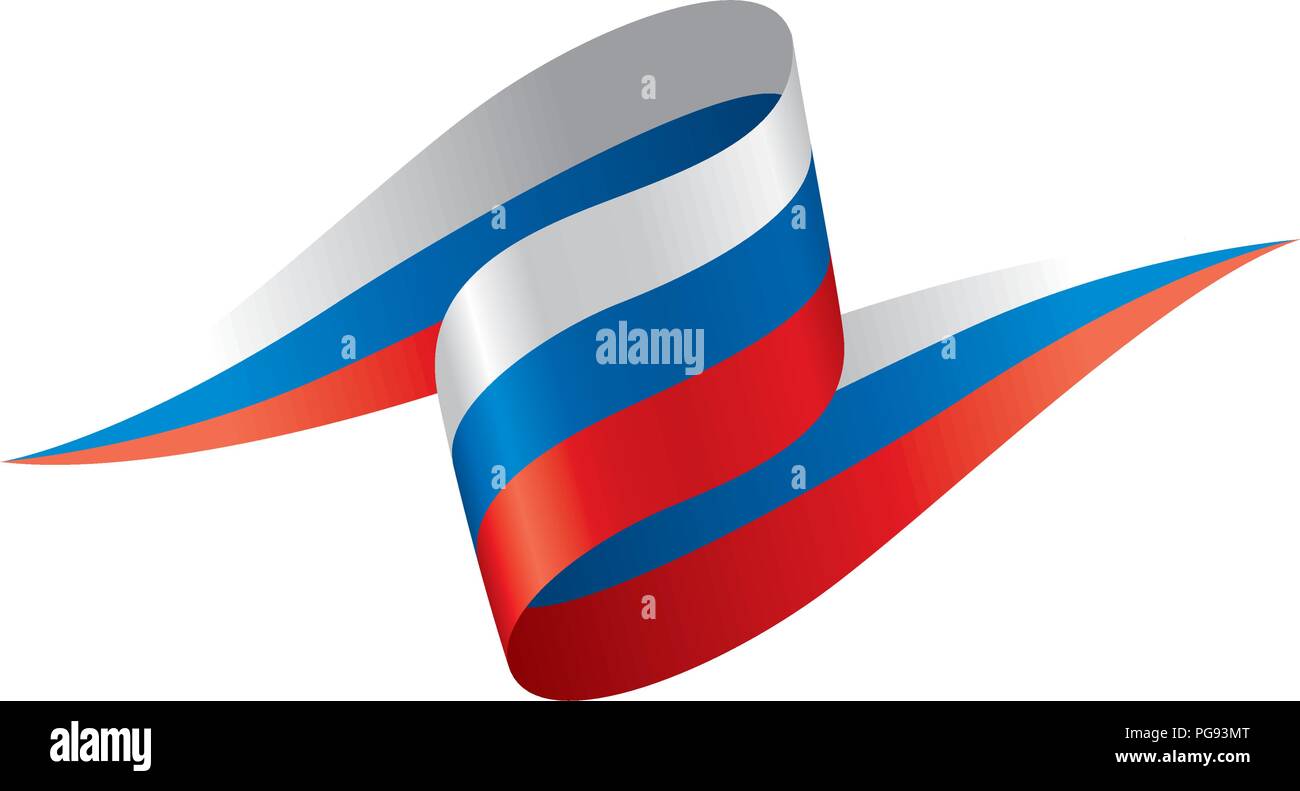 Russia flag, vector illustration Stock Vector Image & Art - Alamy