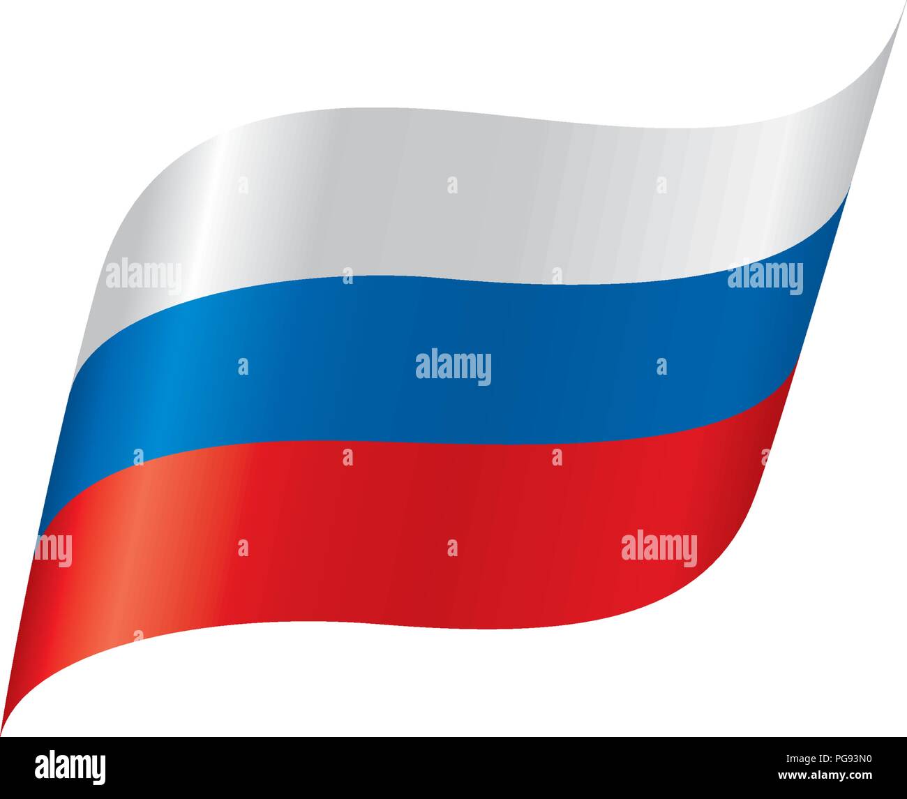 Russia flag, vector illustration Stock Vector Image & Art - Alamy