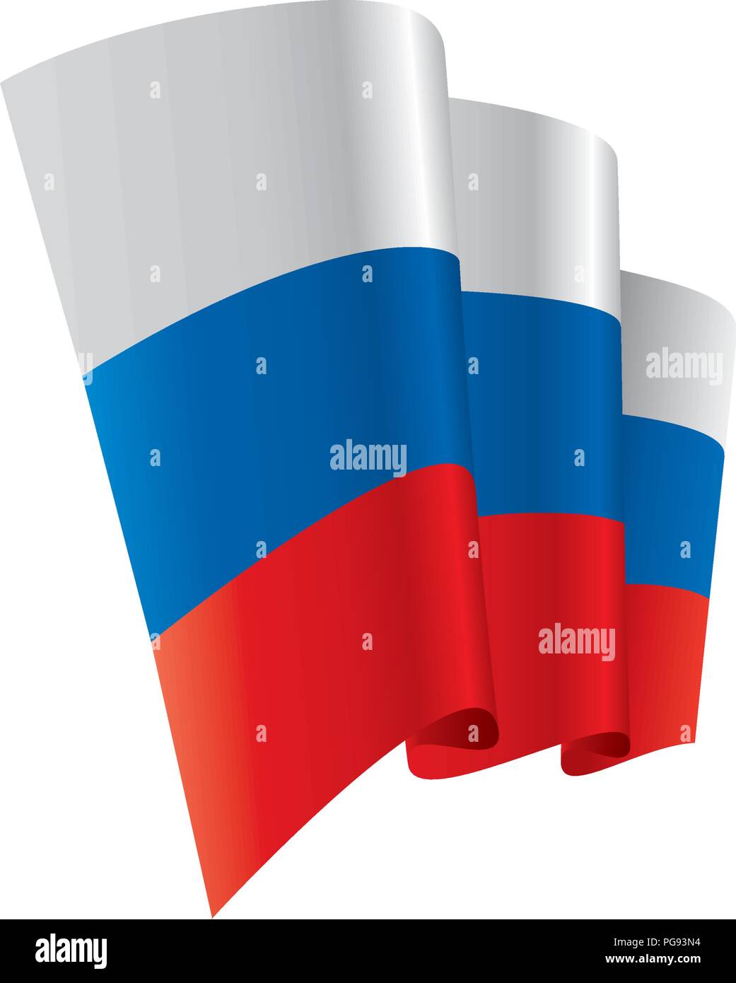 Russia flag, vector illustration Stock Vector Image & Art - Alamy