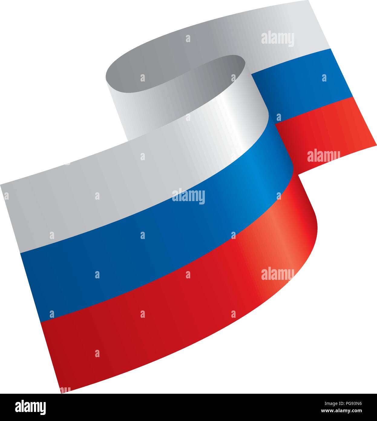 Russia flag, vector illustration Stock Vector Image & Art - Alamy