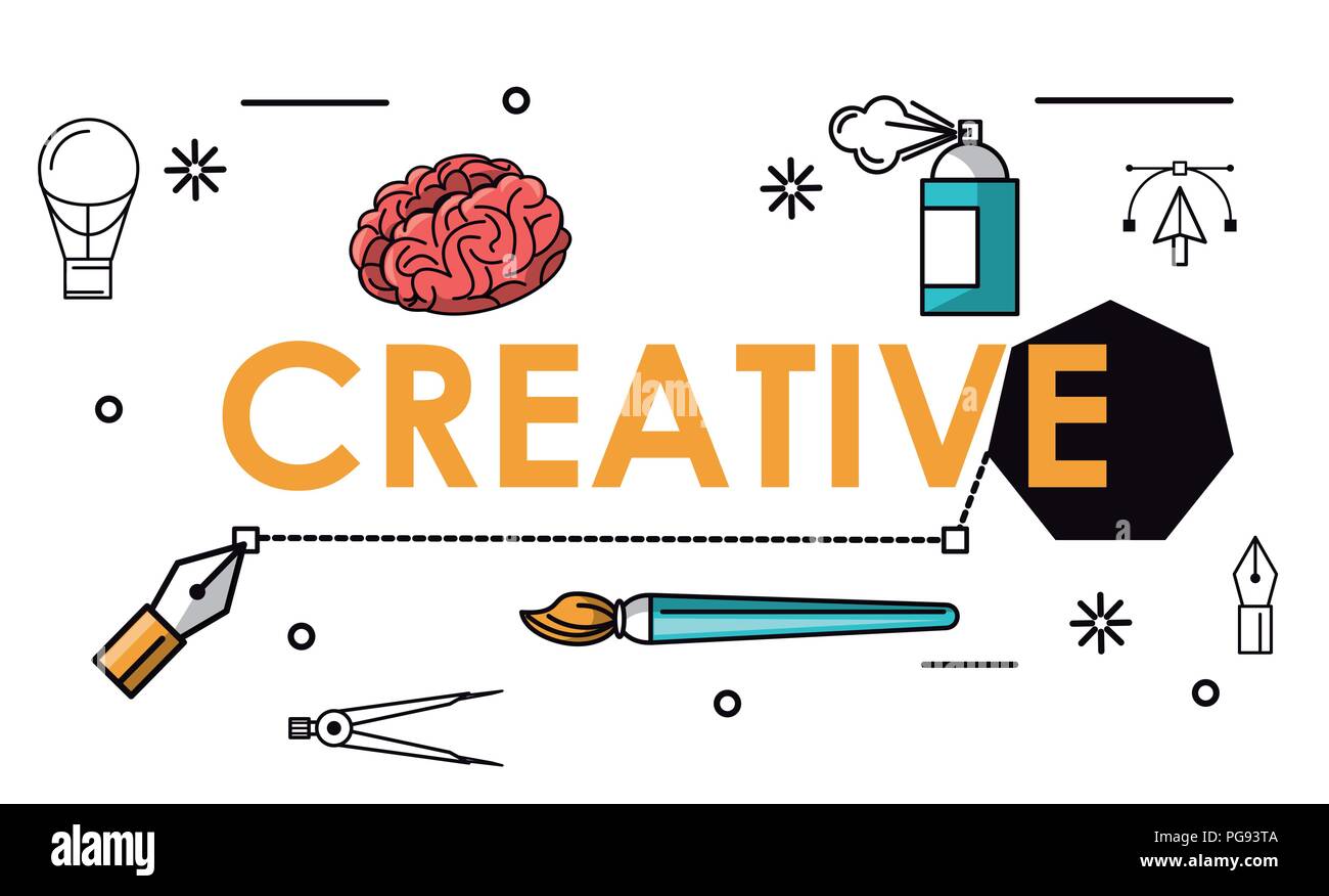 Creative colors and ideas Stock Vector Image & Art - Alamy