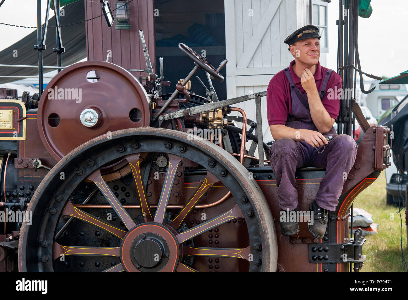 Male engine driver hi-res stock photography and images - Alamy
