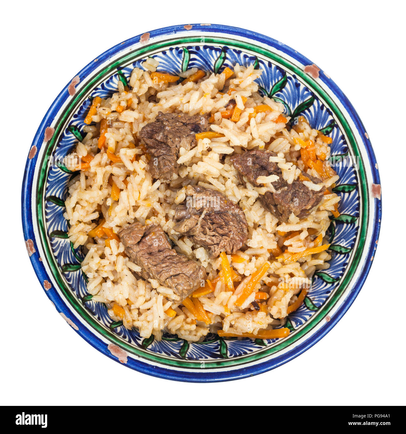 Central asian cuisine plov hi-res stock photography and images - Alamy